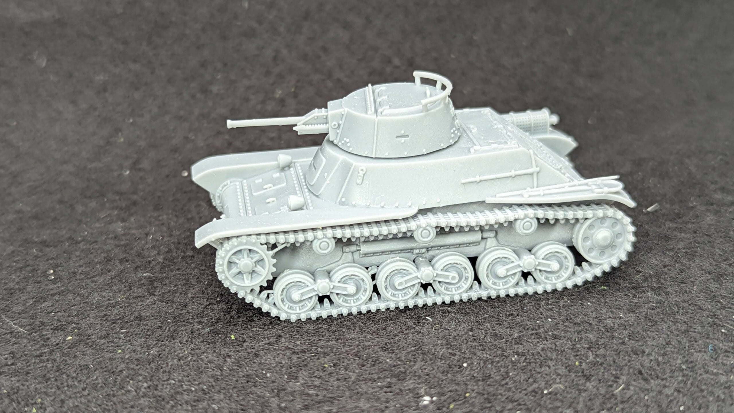 Type 98 Ke-Ni Light Tank + 2 Tankmen (Japan, WW2) by Wargame3D ...