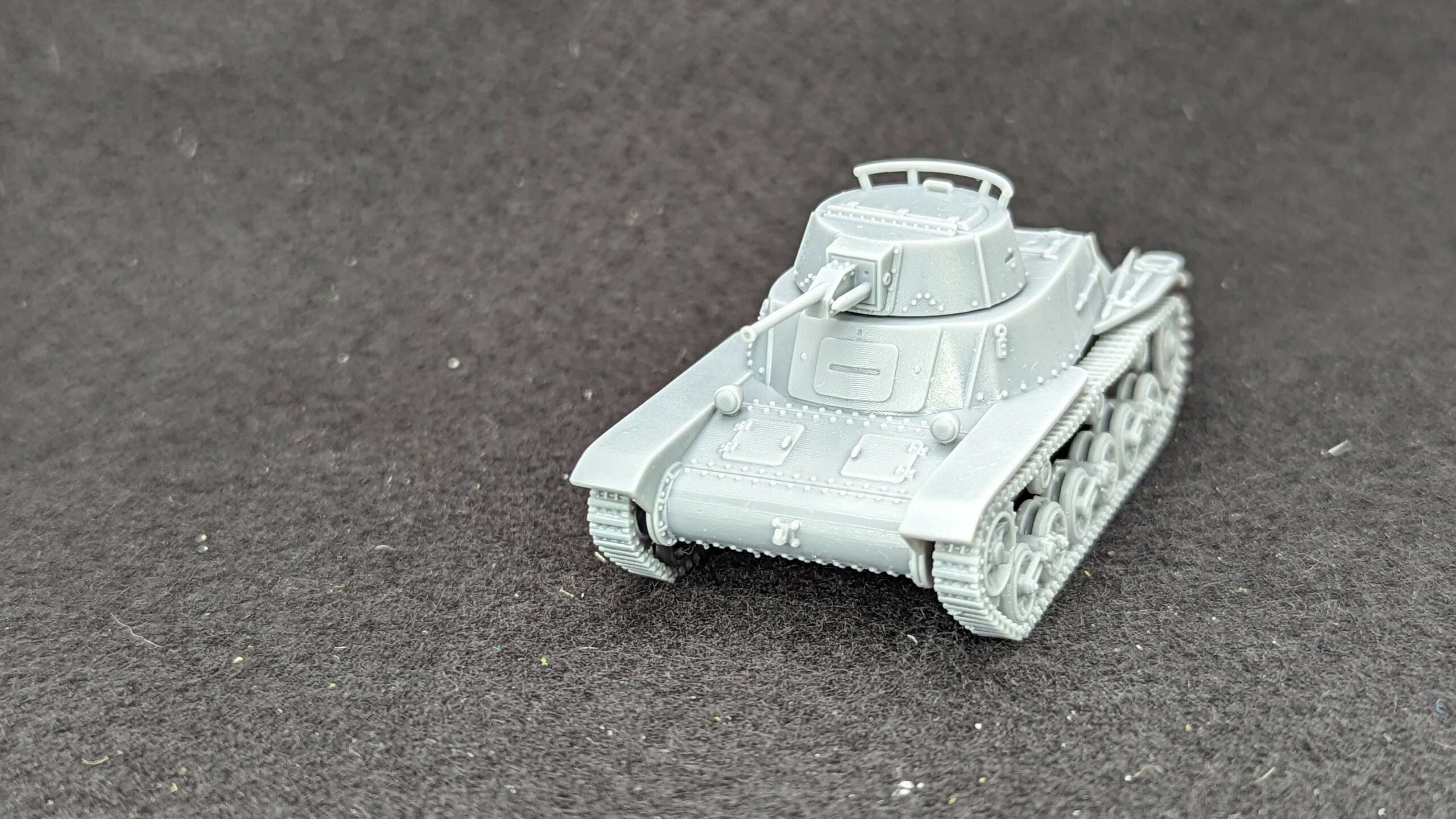 Type 98 Ke-Ni Light Tank + 2 Tankmen (Japan, WW2) by Wargame3D ...