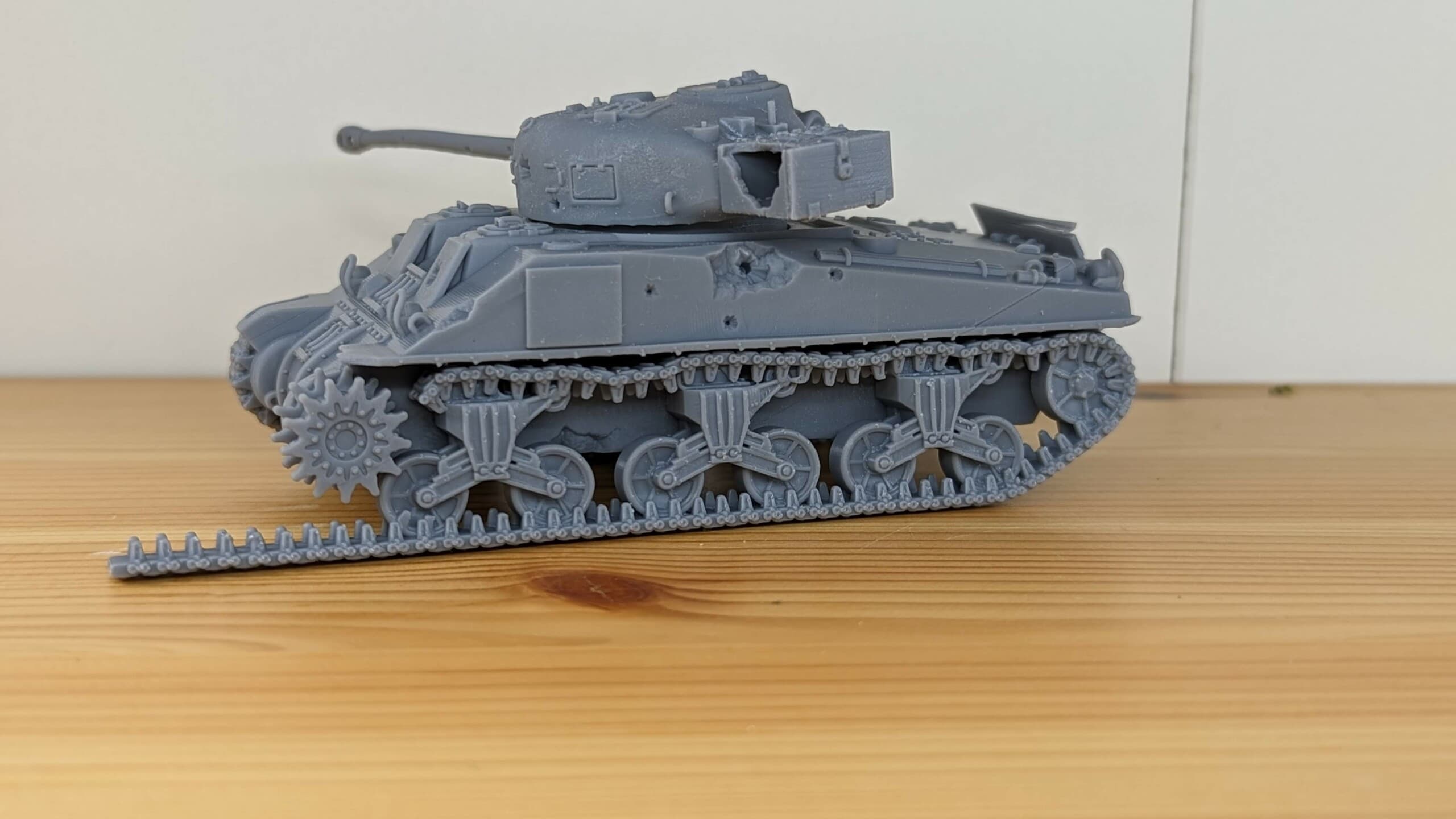 Destroyed Sherman Firefly VC (UK, WW2) by Wargame3D - Wargaming3D
