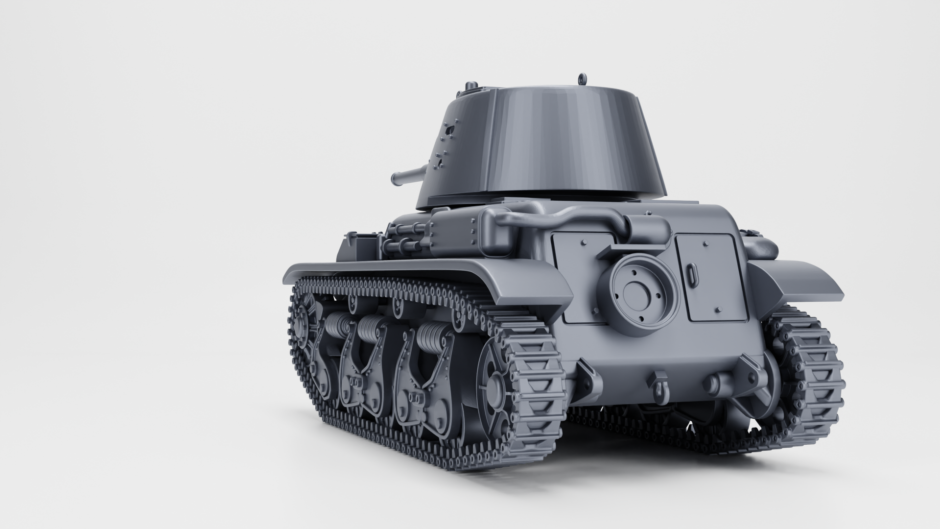 Panzerkampfwagen 35R 731(f) mit T-26 Turm + 3 Tankmen (Ad-Hoc, Germany ...