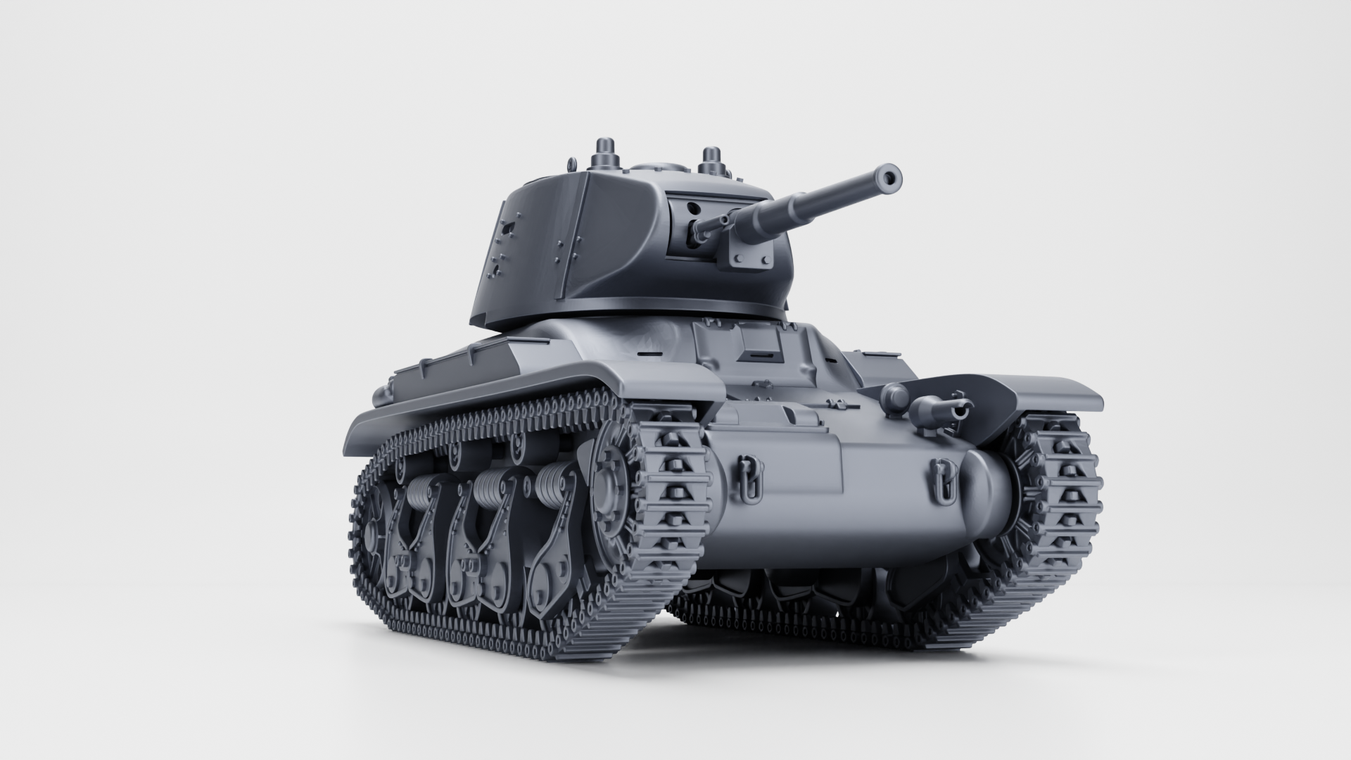 Panzerkampfwagen 35R 731(f) mit T-26 Turm + 3 Tankmen (Ad-Hoc, Germany ...