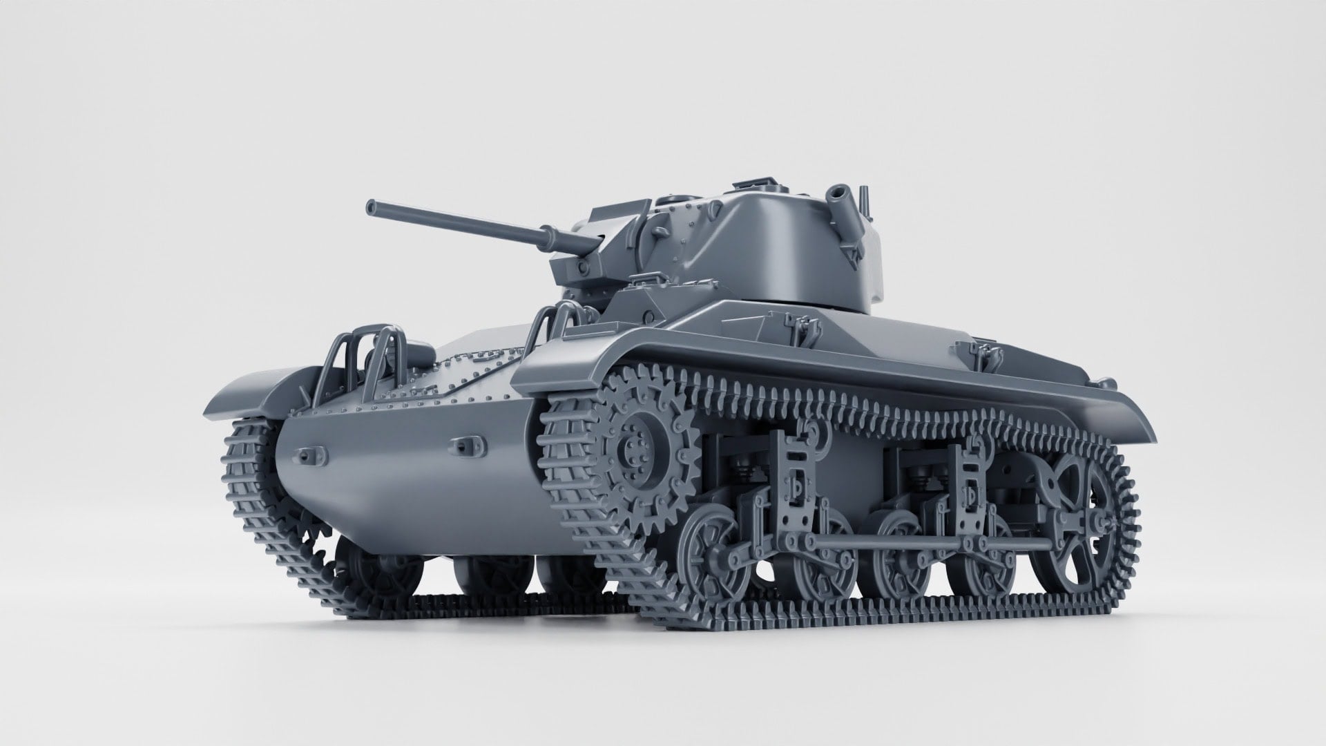 M22 Locust Light tank (US, WW2) by Wargame3D - Wargaming3D