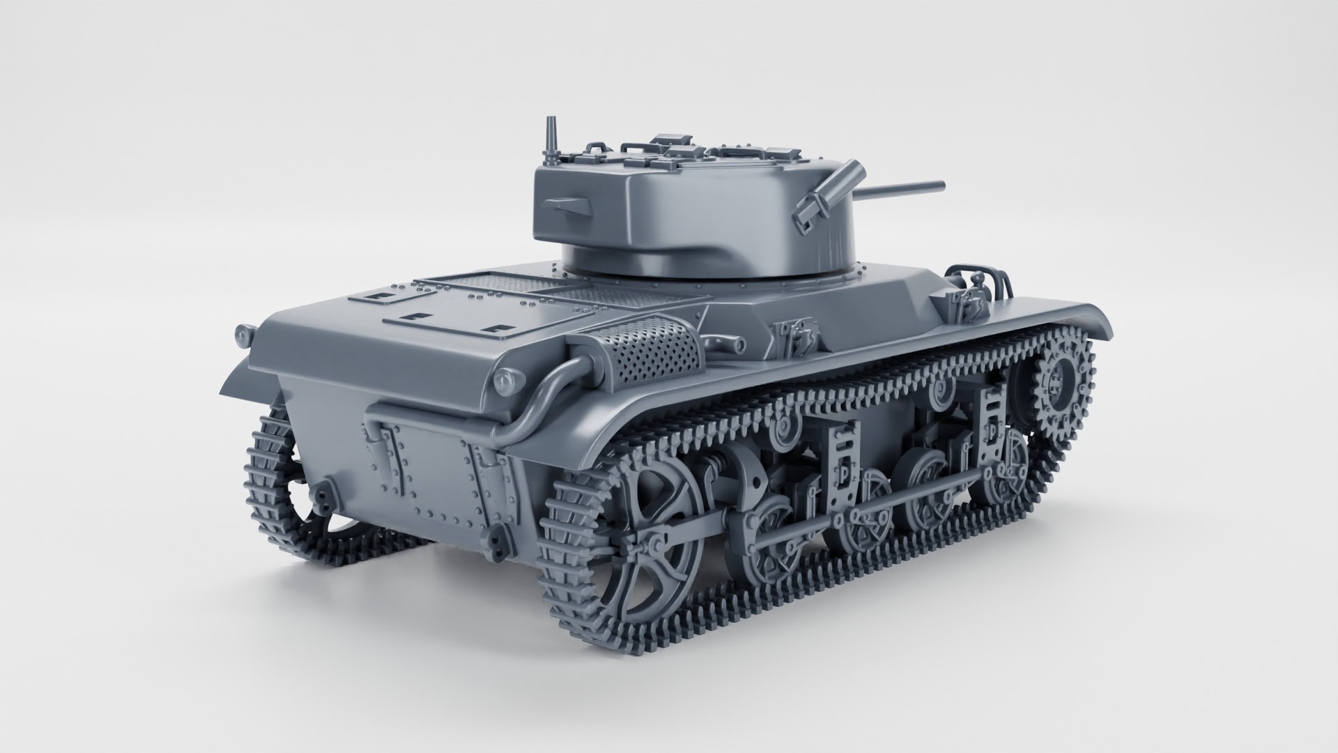 M22 Locust Light tank (US, WW2) by Wargame3D - Wargaming3D
