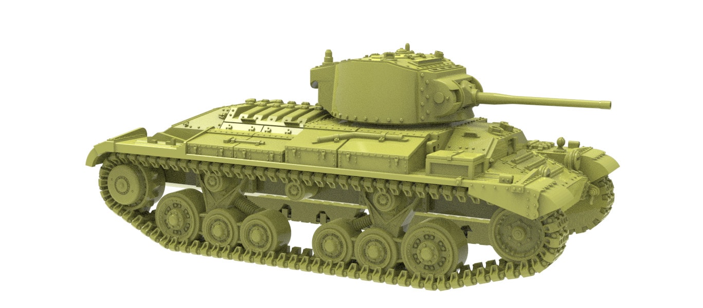 Valentine Tank Mk.IV (UK, WW2) by Wargame3D - Wargaming3D