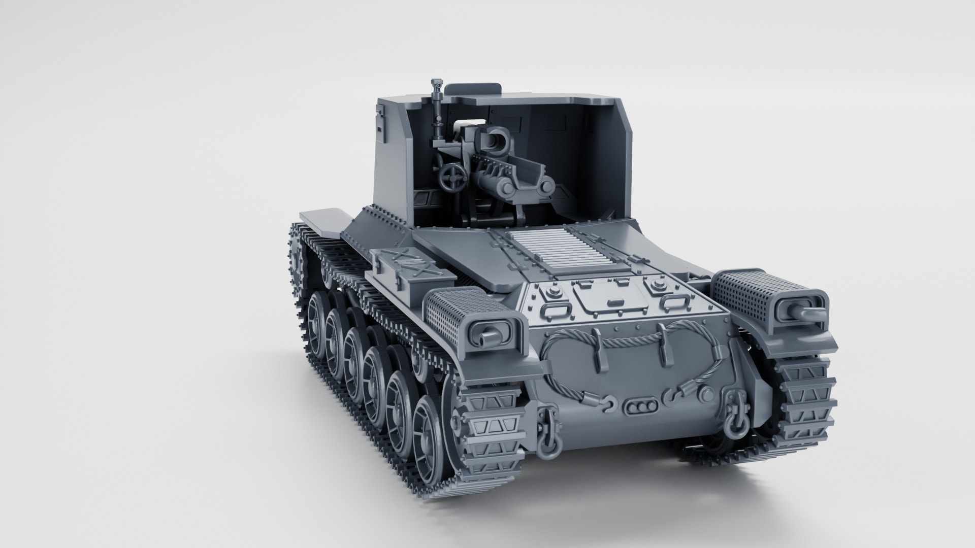 Type 1 Ho-Ni I SPG (Japan, WW2) by Wargame3D - Wargaming3D