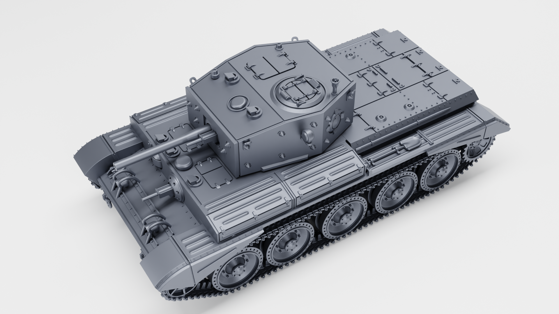 A24 Cruiser Mk.VII Cavalier (UK, WW2) by Wargame3D - Wargaming3D