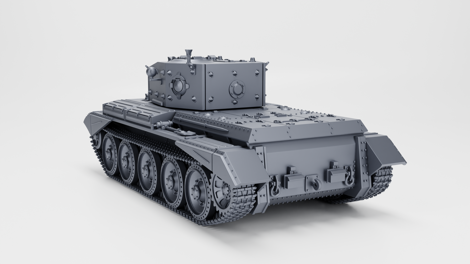 A24 Cruiser Mk.VII Cavalier (UK, WW2) by Wargame3D - Wargaming3D