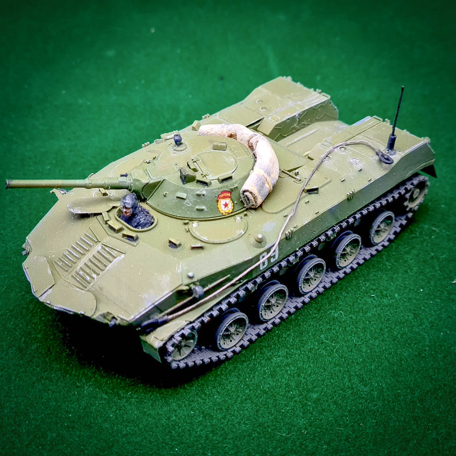 BMD-1 (Airborne Infantry Fighting Vehicle) (USSR, Cold War) (1:56 and 1 ...