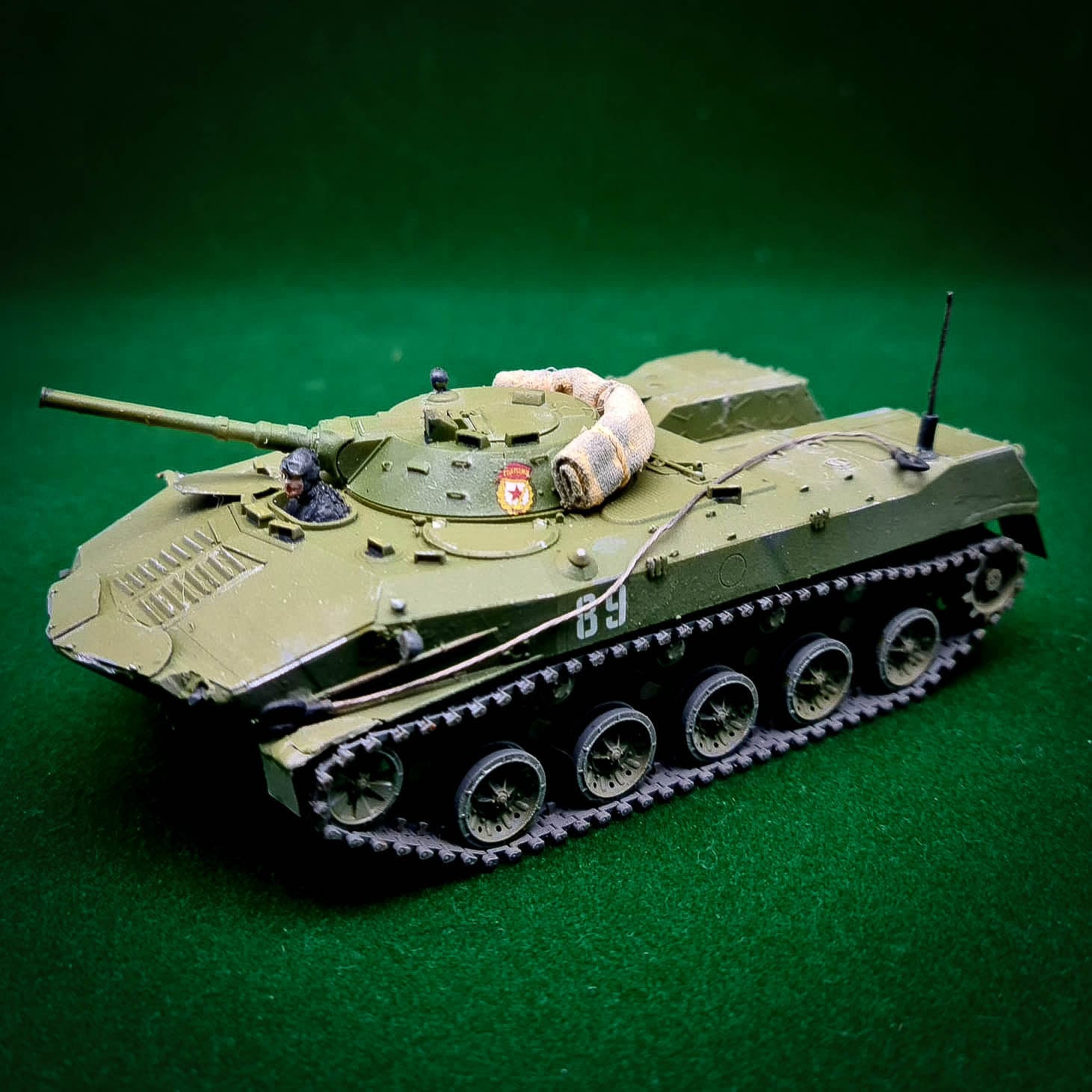 BMD-1 (Airborne Infantry Fighting Vehicle) (USSR, Cold War) (1:56 and 1 ...