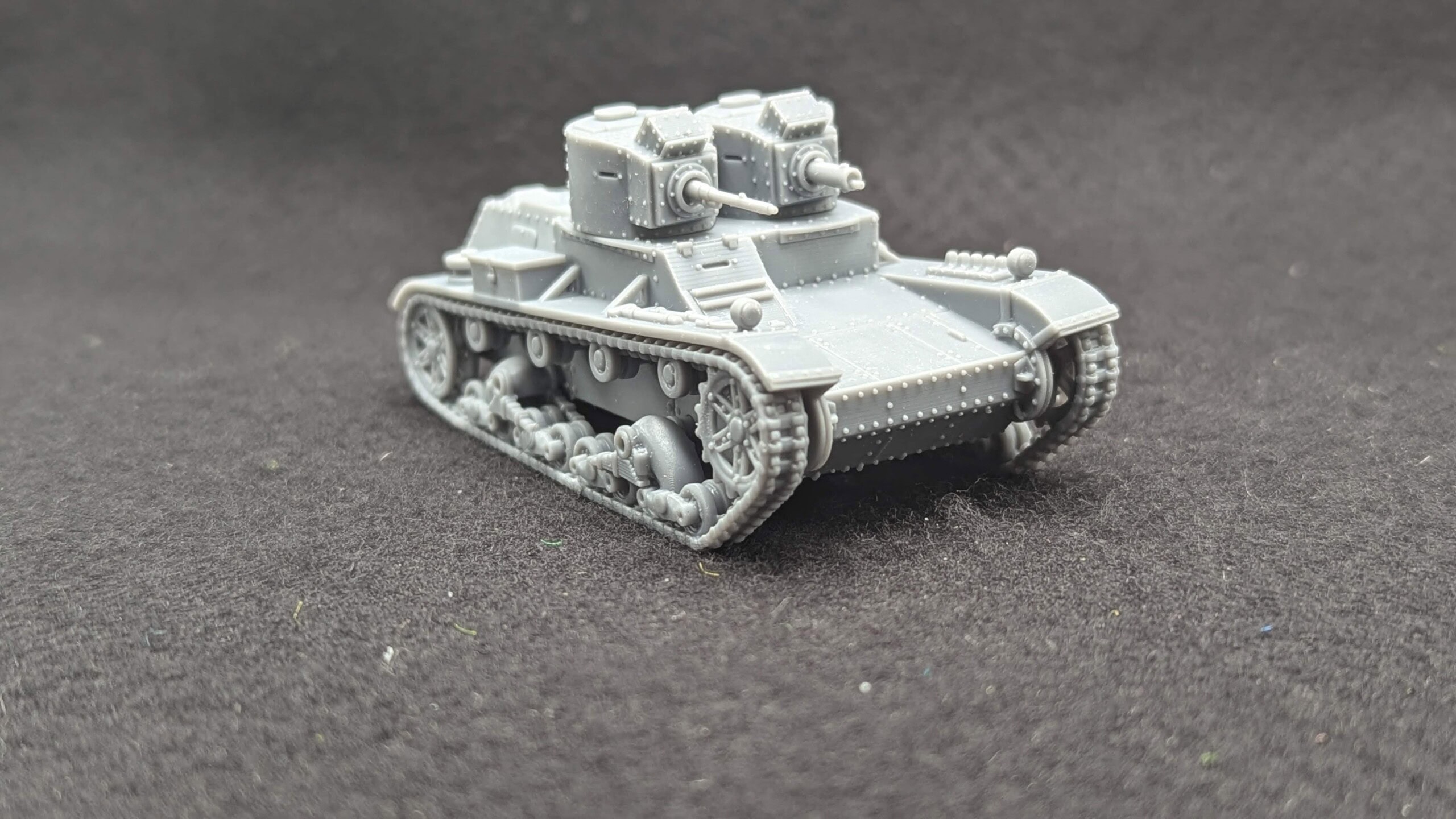Light Tank 7TP dw (twin turret) (Poland, WW2) by Wargame3D - Wargaming3D