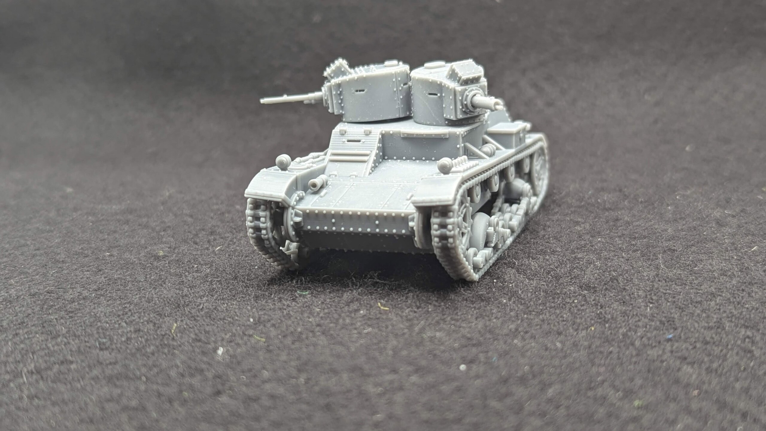 Light Tank 7TP dw (twin turret) (Poland, WW2) by Wargame3D - Wargaming3D