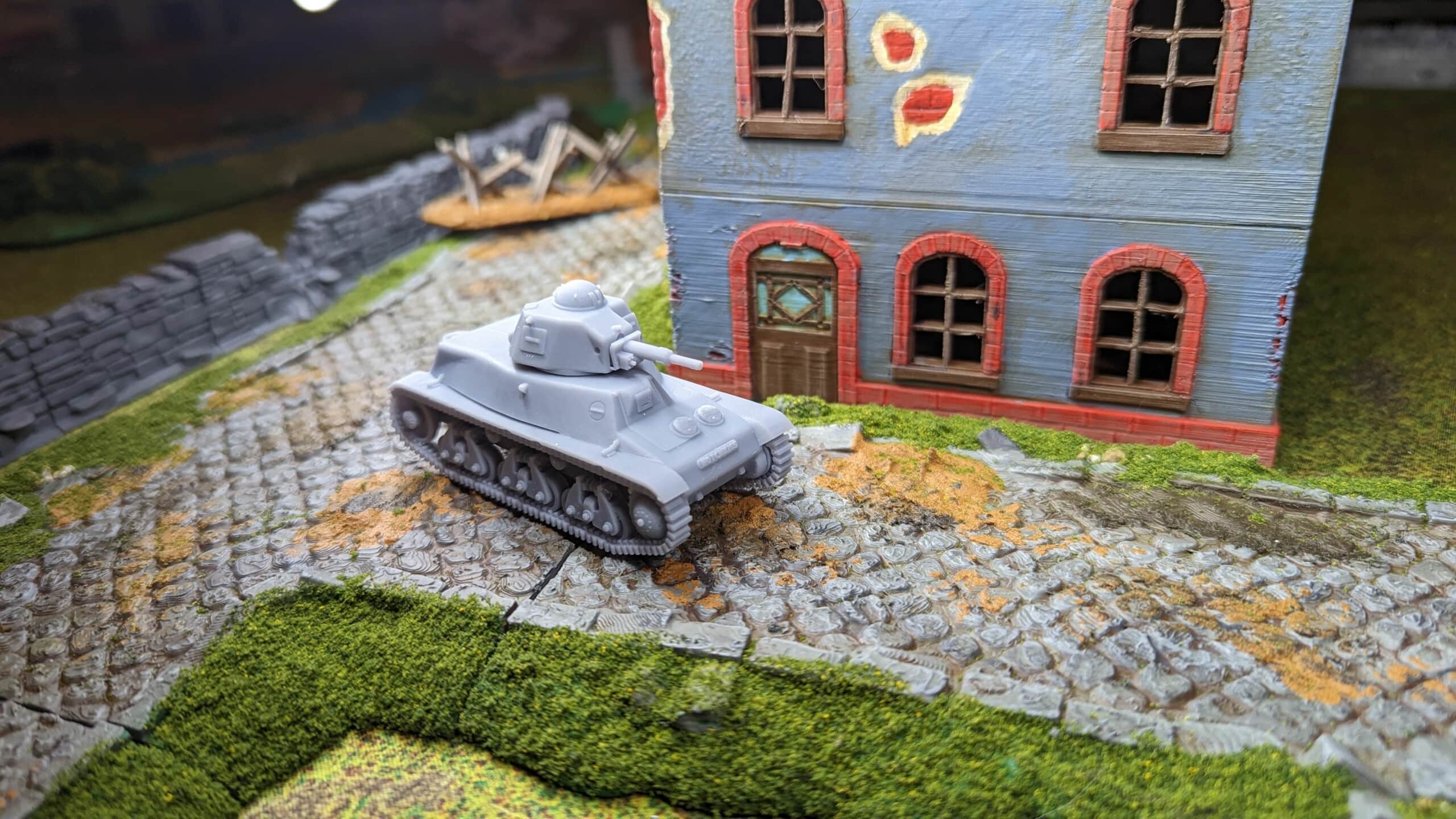 Light Tank Hotchkiss H39 (France, WW2) by Wargame3D - Wargaming3D