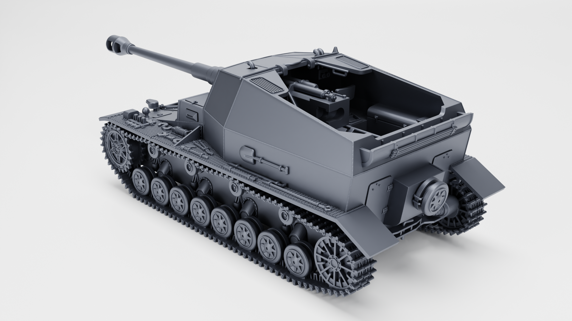 Dicker Max - 10.5cm K (gp.Sfl.) auf Pz.Kpfw. IV (Germany, WW2) by ...