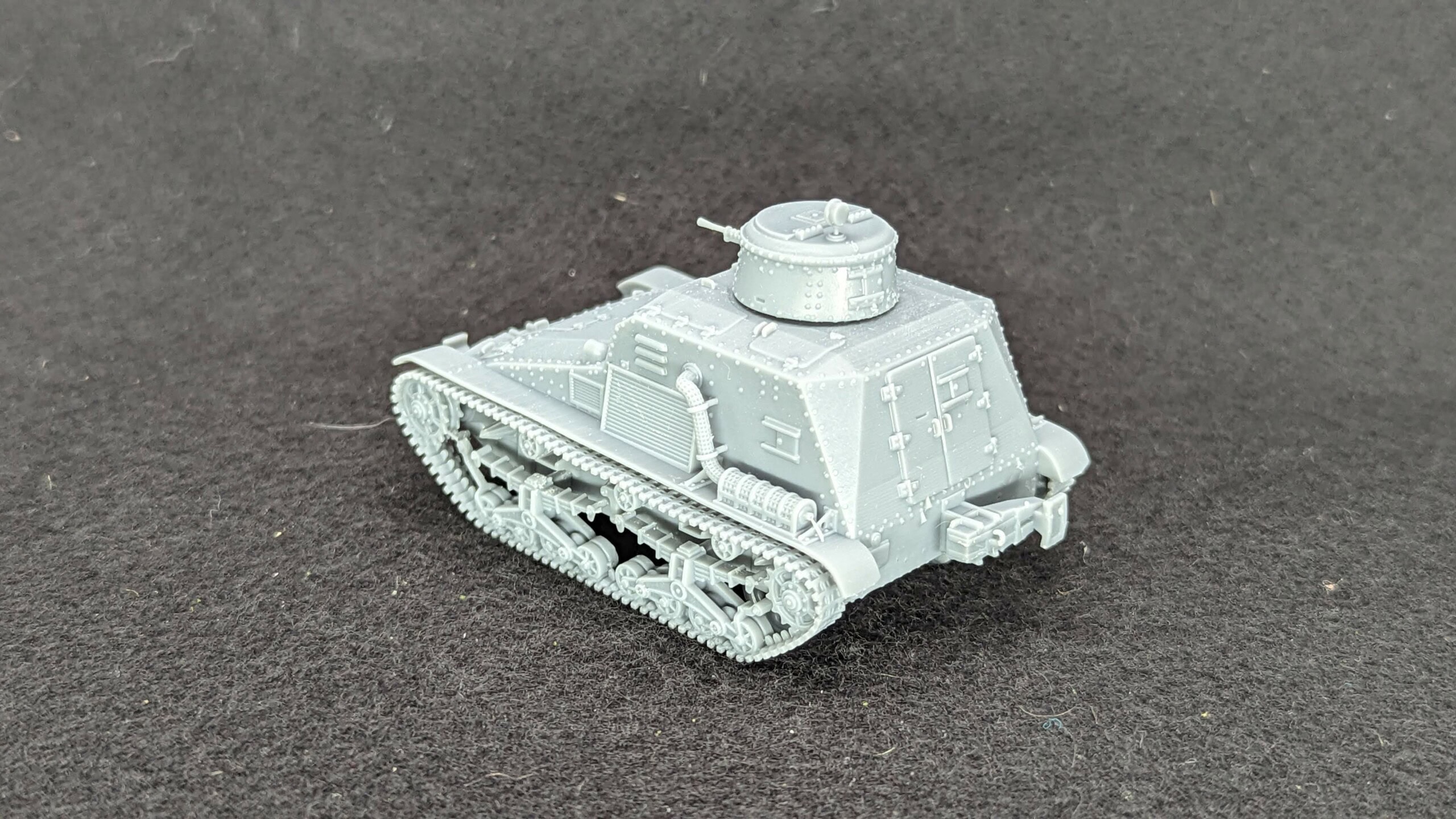 Type 95 So-Ki Armored Railroad Tankette + 2 Tankmen (Japan, WW2) by ...