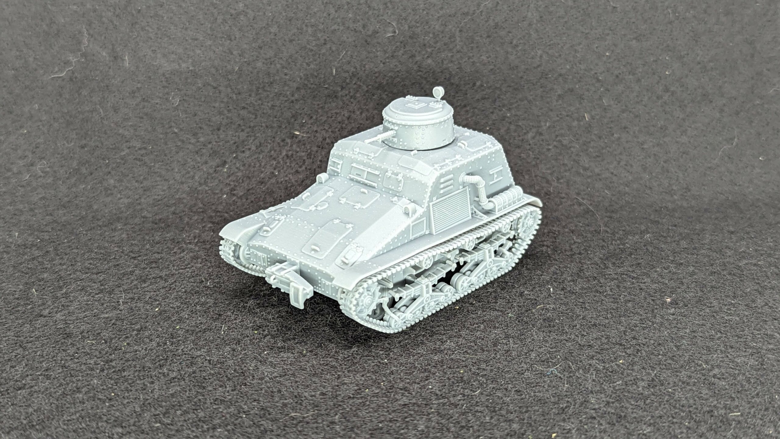 Type 95 So-Ki Armored Railroad Tankette + 2 Tankmen (Japan, WW2) by ...