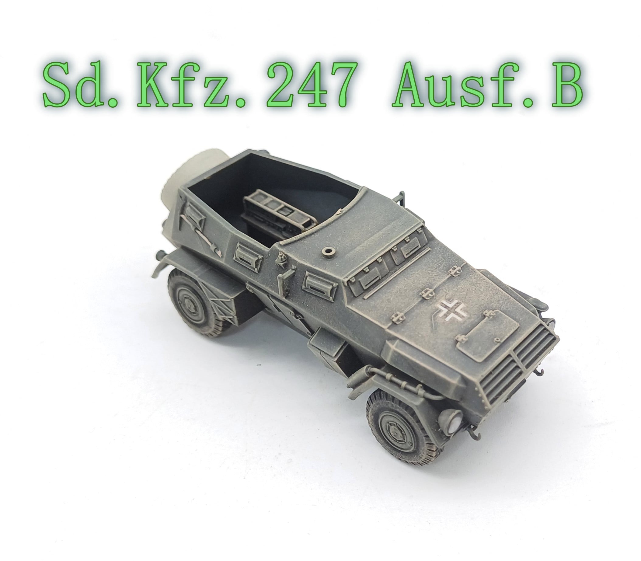 Sd.Kfz.247 Ausf.B (4 Rad) Armored car (Germany, WW2) by Wargame3D ...