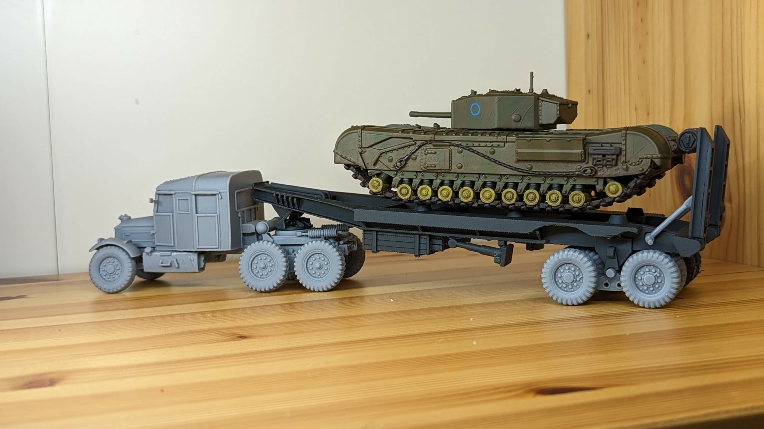 Scammell Pioneer Tank Transporter with TRMU30 Trailer (UK, WW2) by ...
