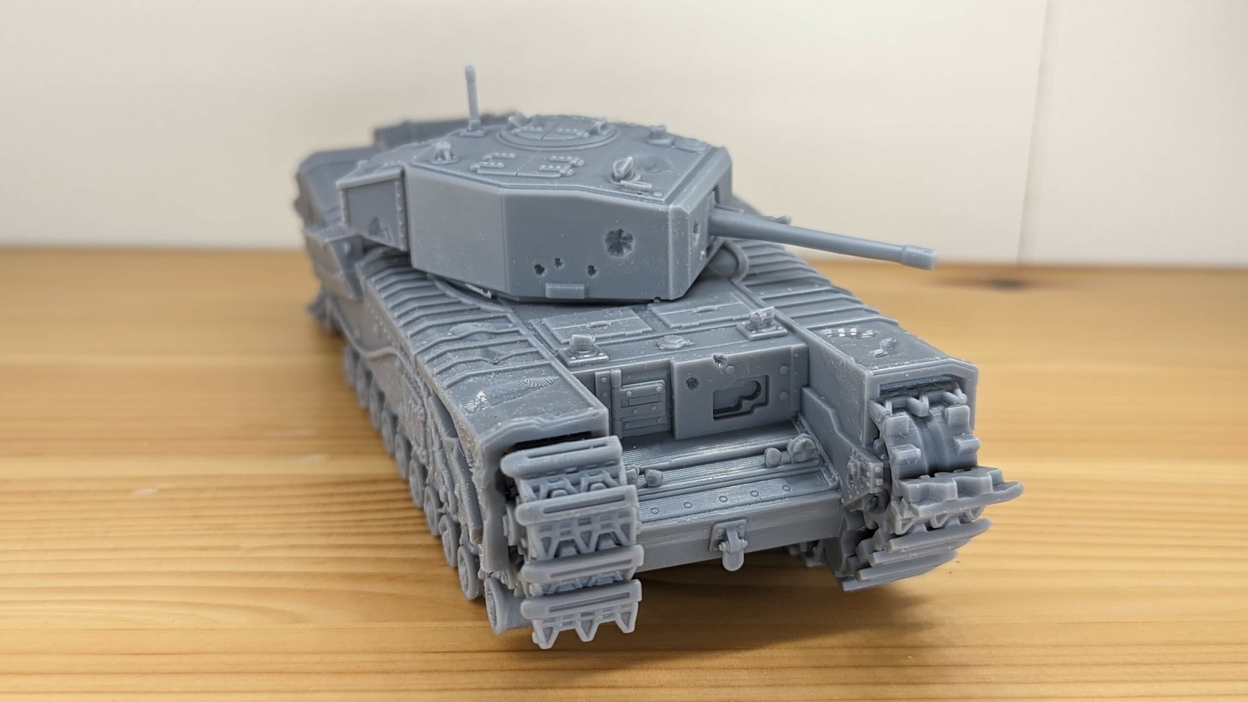 Destroyed Tank Churchill MK.III (UK, WW2) by Wargame3D - Wargaming3D