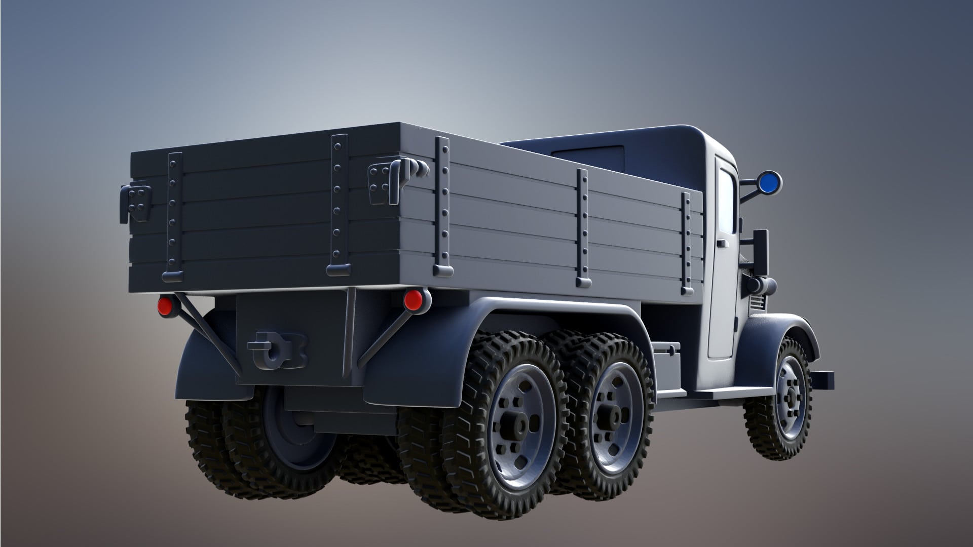 Tatra 92 off-road truck (Czech, WW2) by Wargame3D - Wargaming3D