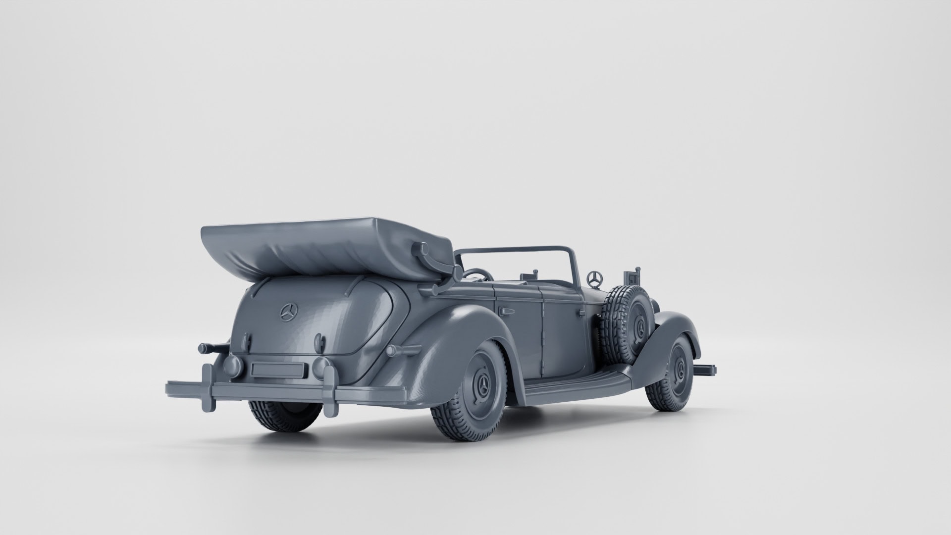 Mercedes 770K (W150) Grosser (used by Hitler) (Germany) by Wargame3D ...