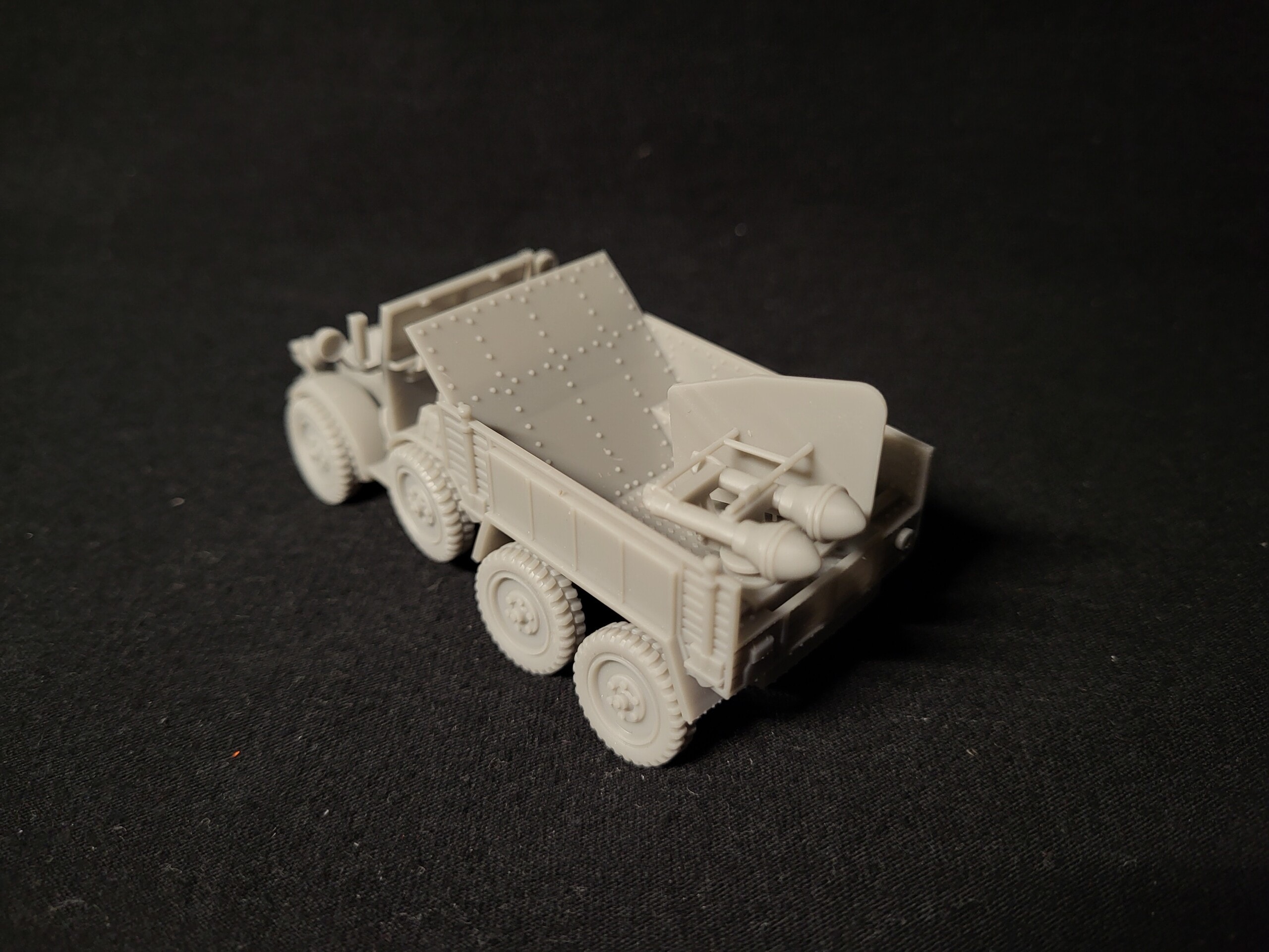 Krupp Protze 6x4 Truck (Germany, WW2) + Krupp Protze 44M Buzogányvető ...