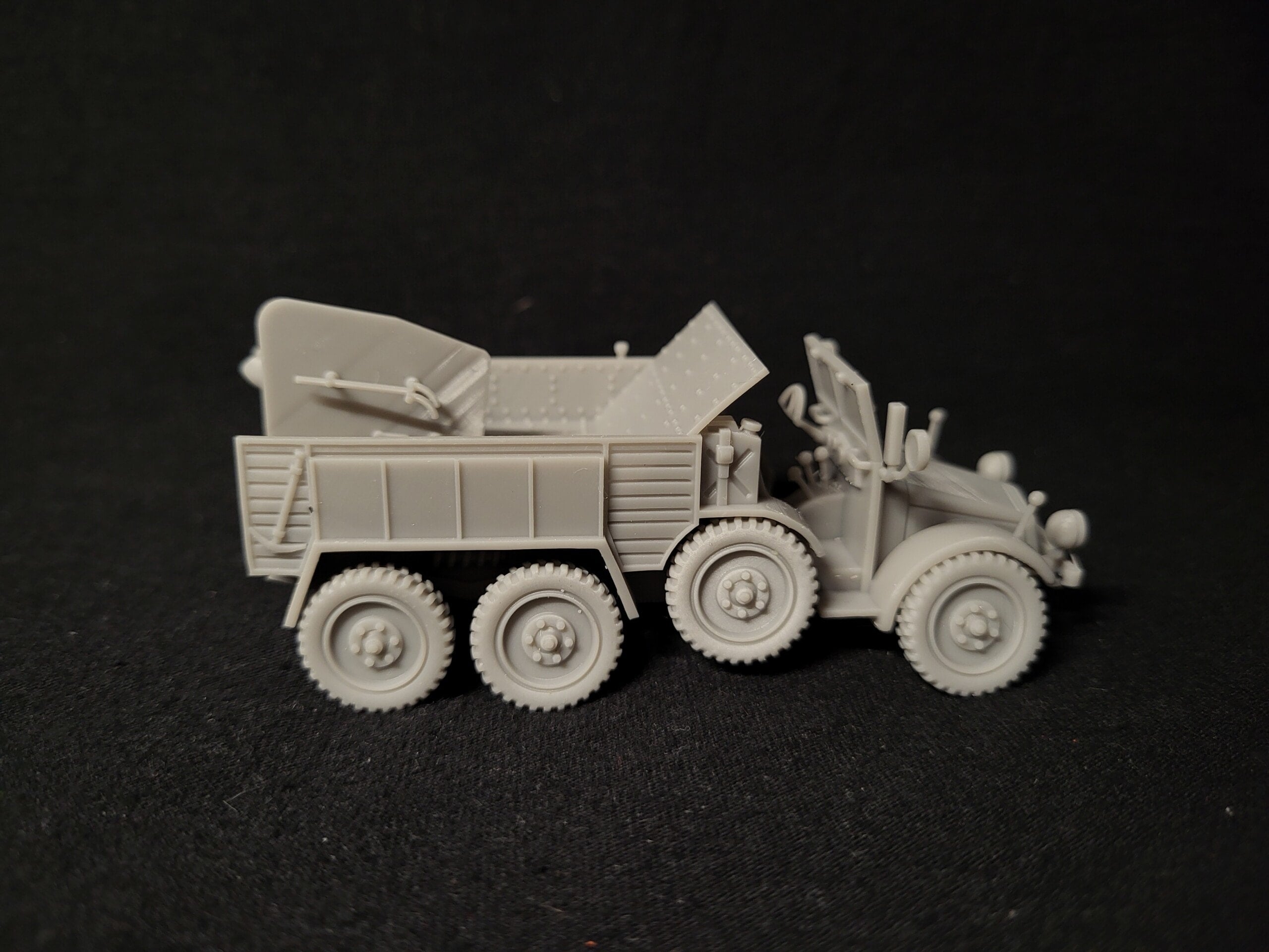 Krupp Protze 6x4 Truck (Germany, WW2) + Krupp Protze 44M Buzogányvető ...