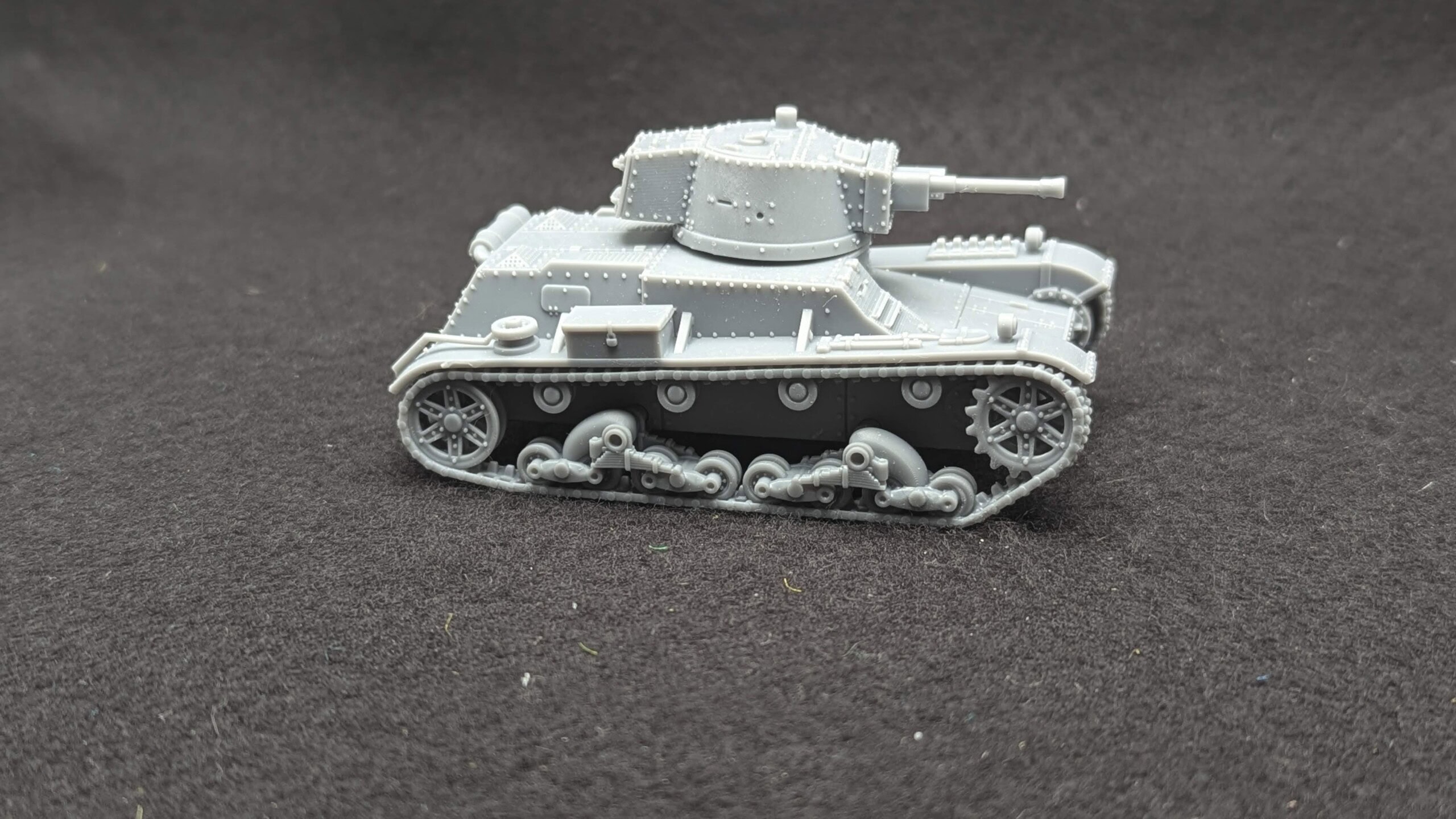 Light Tank 7TP jw (single turret) (Poland, WW2) by Wargame3D - Wargaming3D