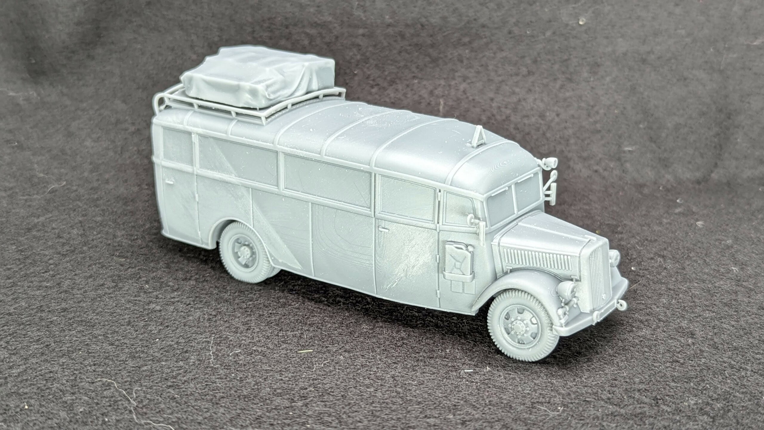 Opel Blitz Ambulance Bus (3.6S Omnibus) (Germany, WW2) by Wargame3D ...