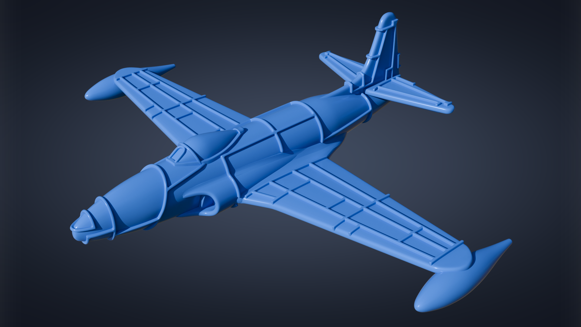 Lockheed P-80C Shooting star (Korean war) by Wargame3D - Wargaming3D