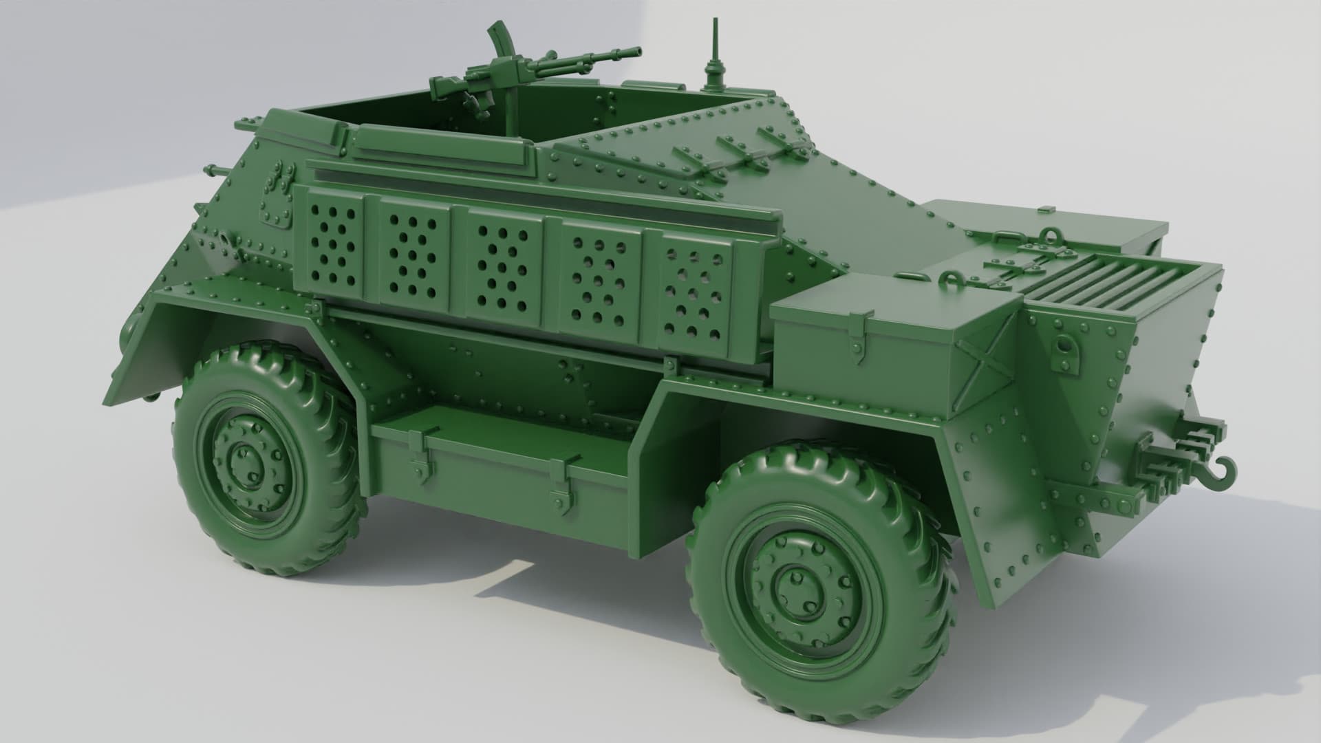 Armoured Carrier Wheeled Indian Pattern Mk.II (UK, WW2) by Wargame3D ...