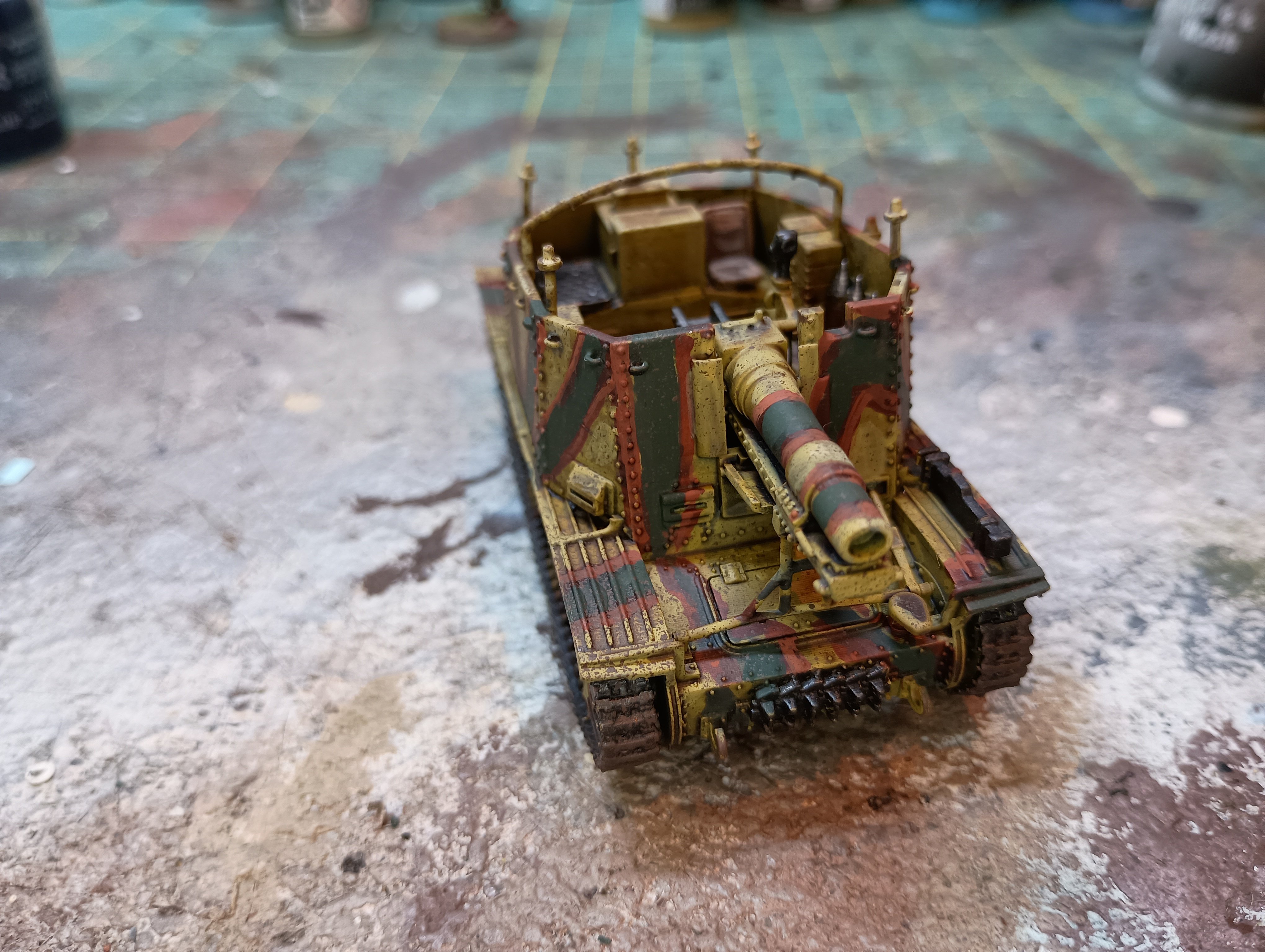 sIG 33 auf Panzer 38(t) Ausf.H Grille (Germany, WW2) by Wargame3D ...