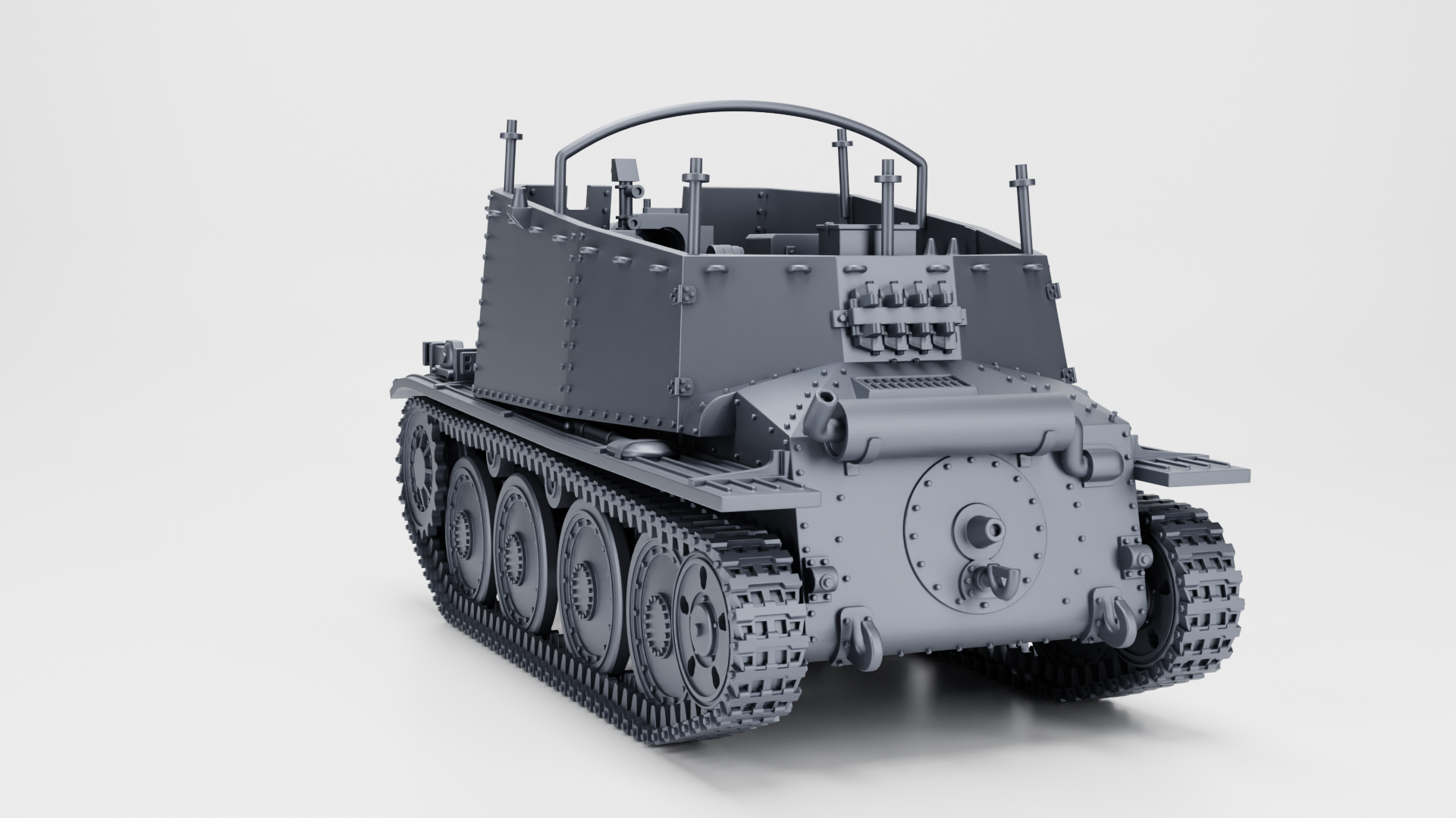 sIG 33 auf Panzer 38(t) Ausf.H Grille (Germany, WW2) by Wargame3D ...
