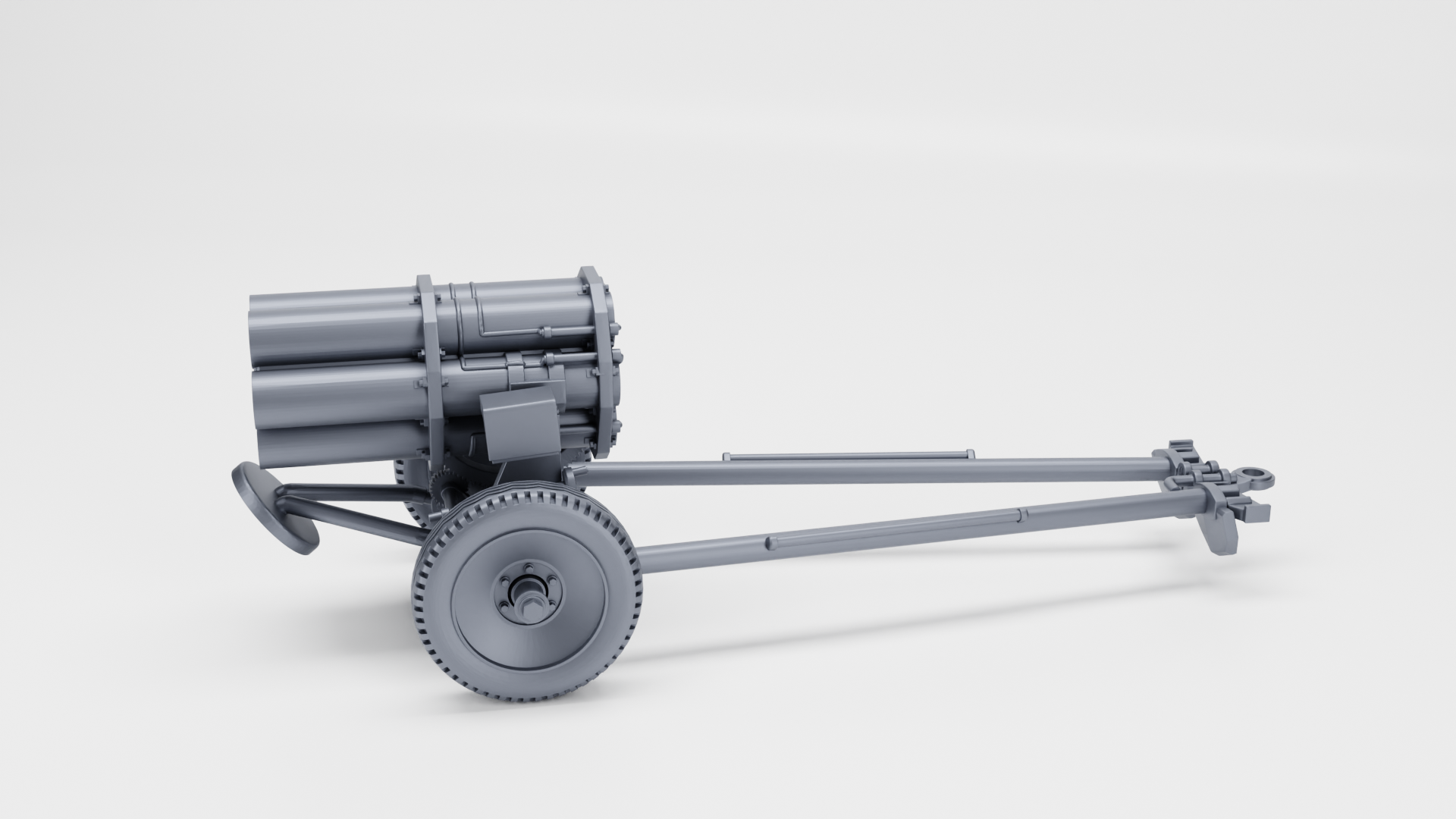 Rocket launcher 15cm Nebelwerfer 41 (Germany, WW2) by Wargame3D ...