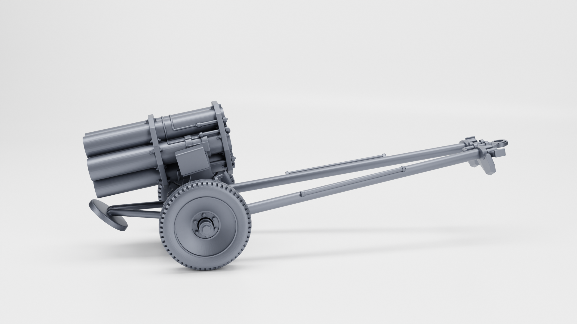 Rocket launcher 15cm Nebelwerfer 41 (Germany, WW2) by Wargame3D ...