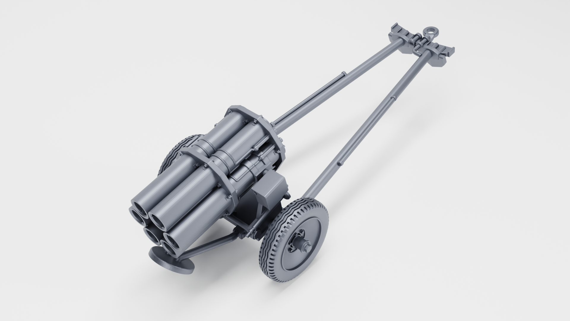 Rocket launcher 15cm Nebelwerfer 41 (Germany, WW2) by Wargame3D ...