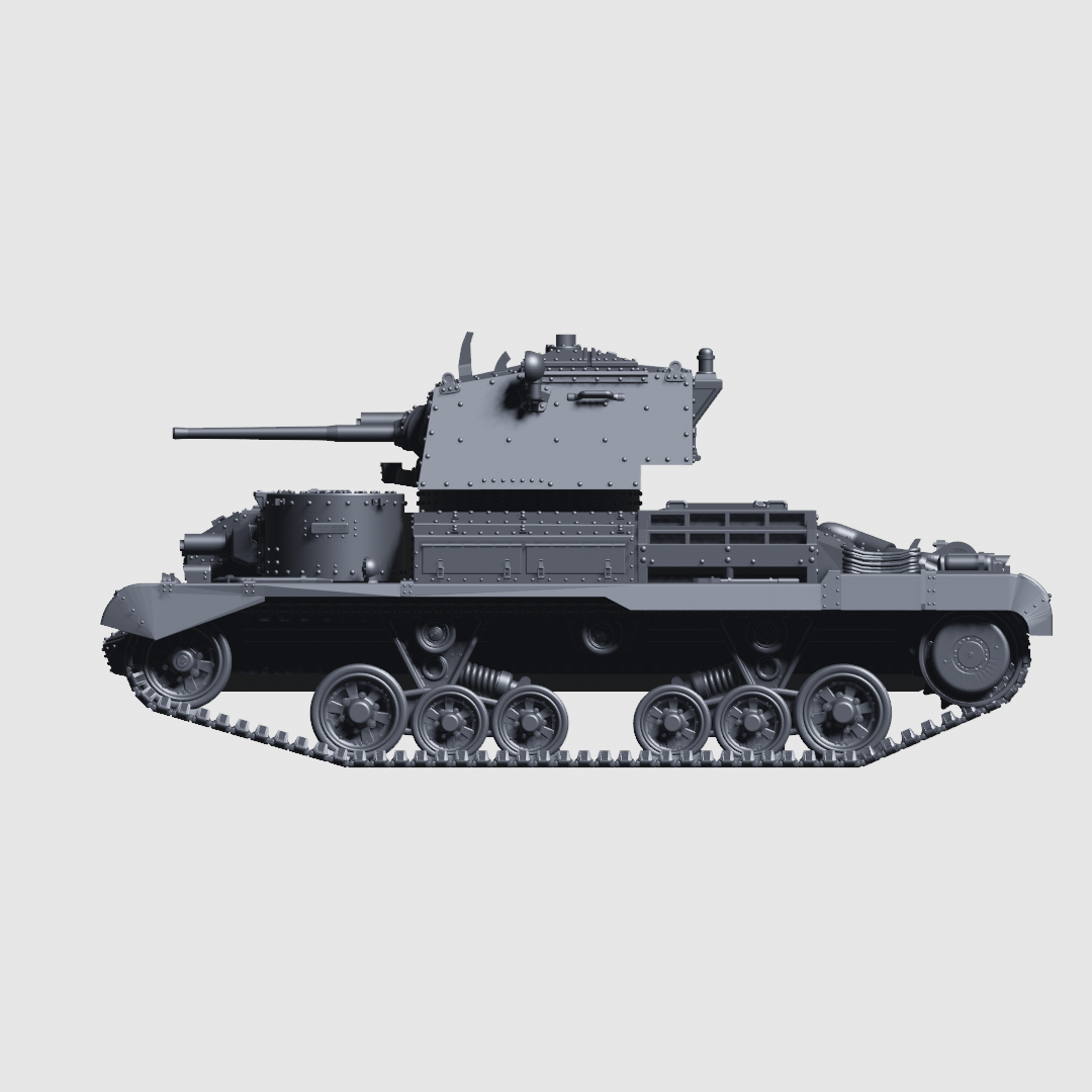 Cruiser tank A9 Mk.I (UK, WW2) by Wargame3D - Wargaming3D