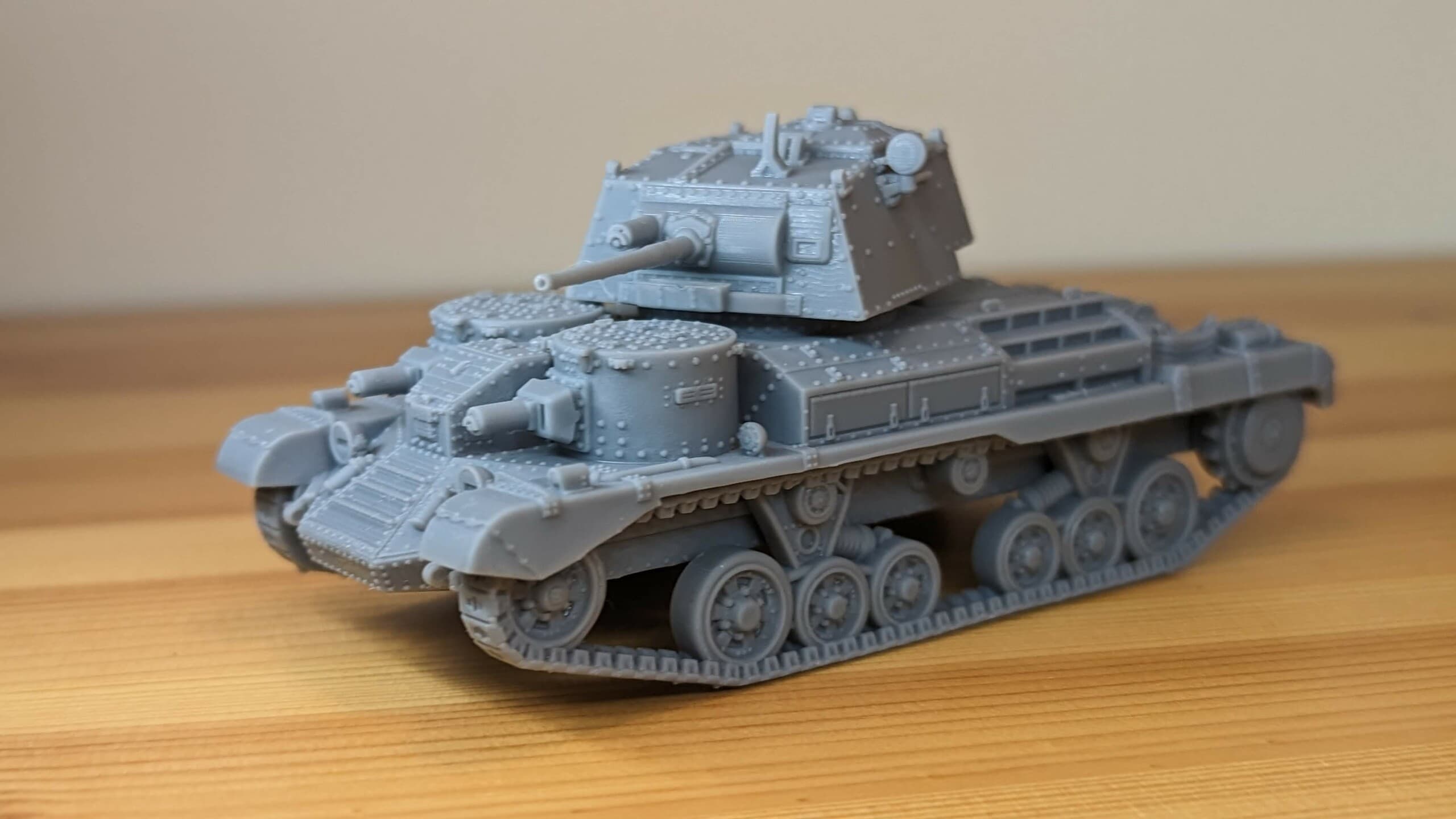 Cruiser tank A9 Mk.I (UK, WW2) by Wargame3D - Wargaming3D