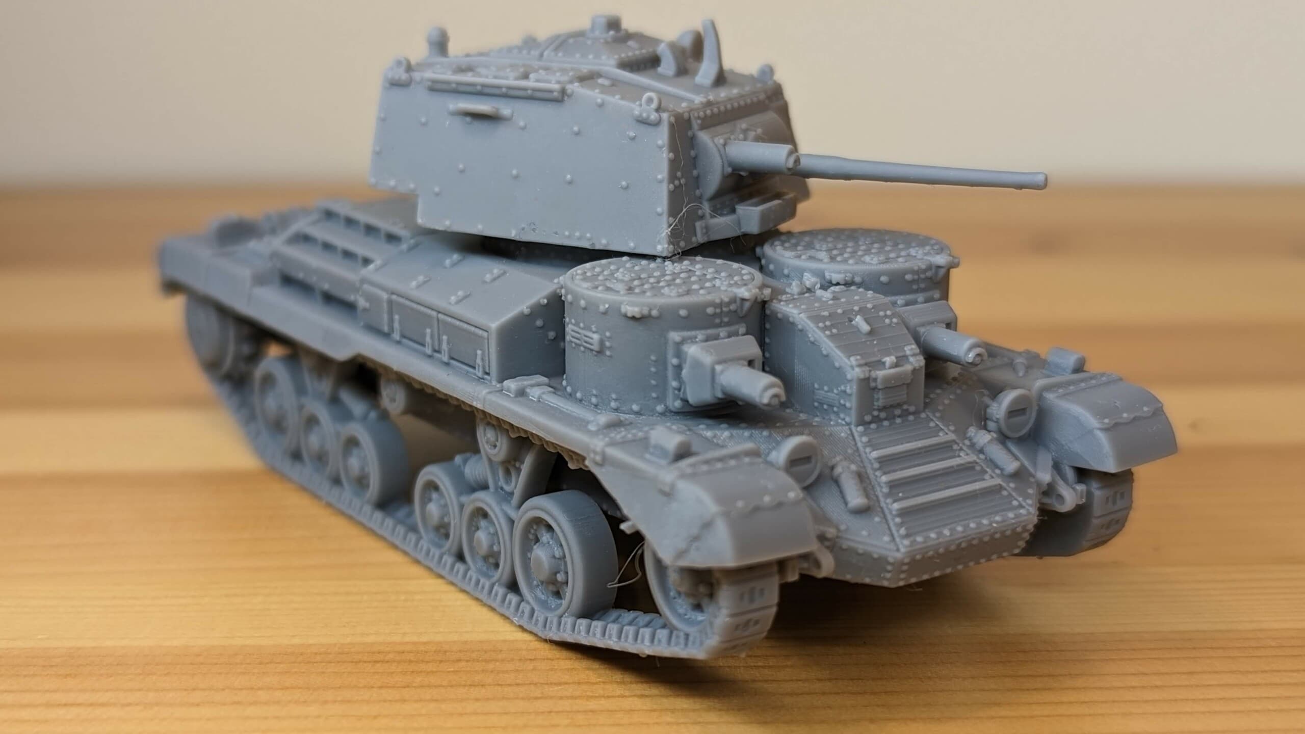 Cruiser tank A9 Mk.I (UK, WW2) by Wargame3D - Wargaming3D