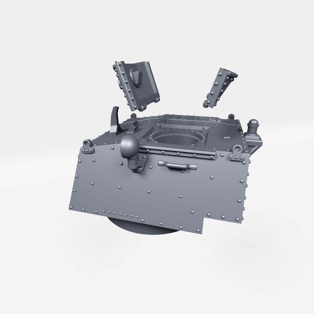 Cruiser tank A9 Mk.I (UK, WW2) by Wargame3D - Wargaming3D