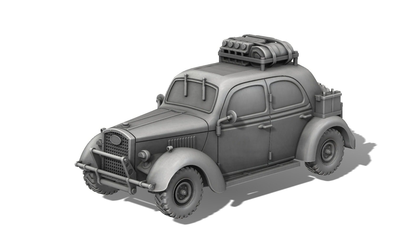 Ford WOA1 staff car (UK, WW2) by Wargame3D - Wargaming3D
