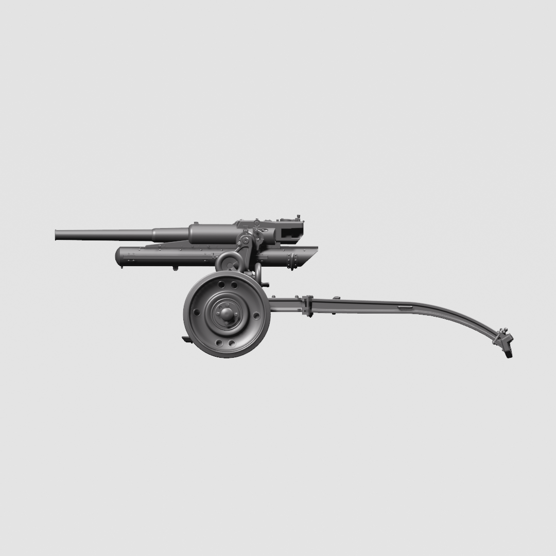 Bohler 47mm anti‑tank gun = Canone 47/32 mod.1935 (KNIL, Austria, Italy ...