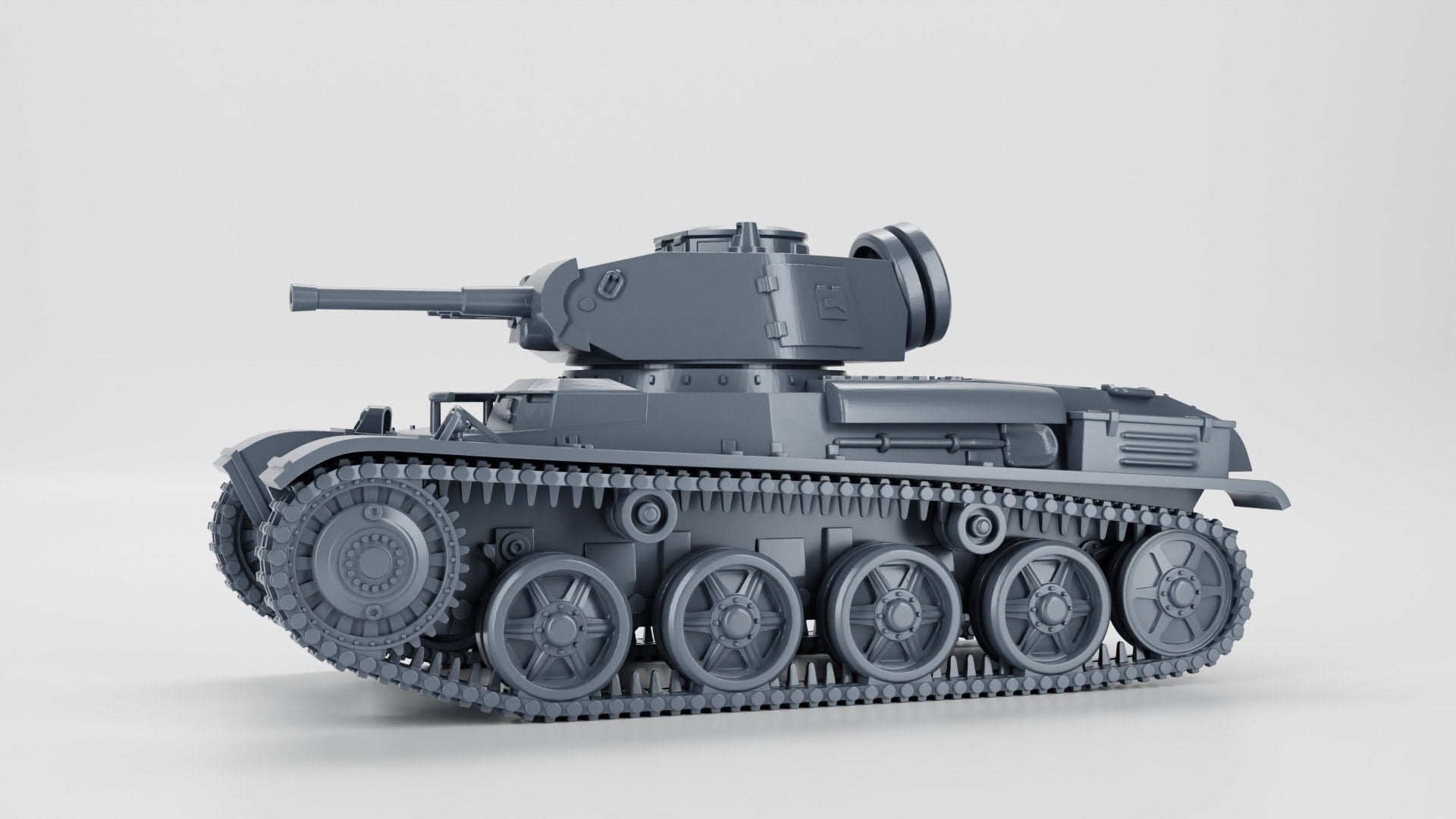 Stridsvagn L-60 m/40L (L-60D, S-V) (Sweden, WW2) by Wargame3D - Wargaming3D