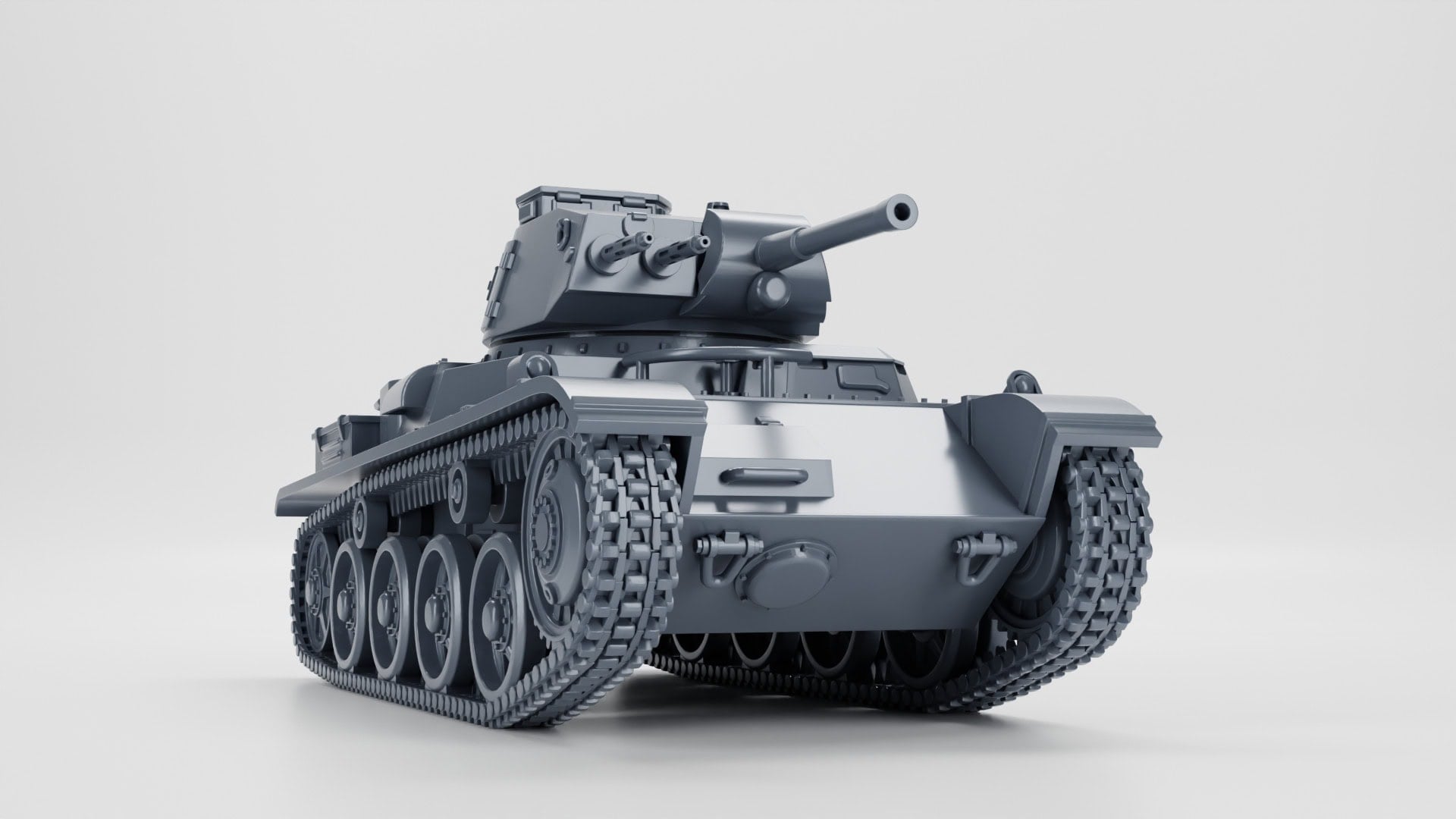 Stridsvagn L-60 m/40L (L-60D, S-V) (Sweden, WW2) by Wargame3D - Wargaming3D