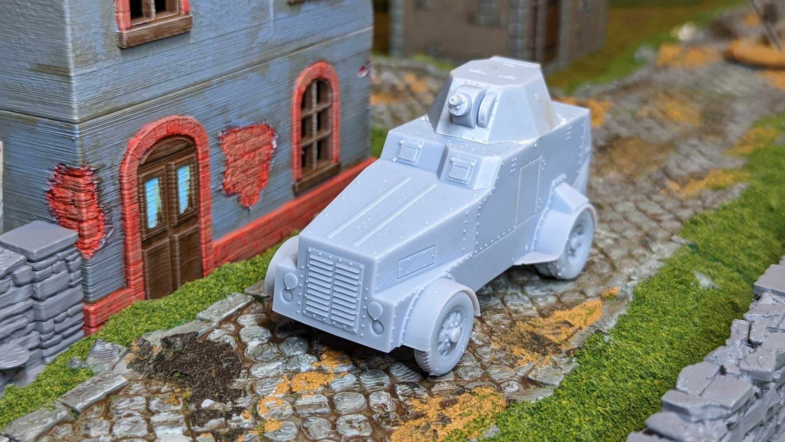 Armored Car Camouflage Du Matériel (CDM) (France, WW2) by Wargame3D ...