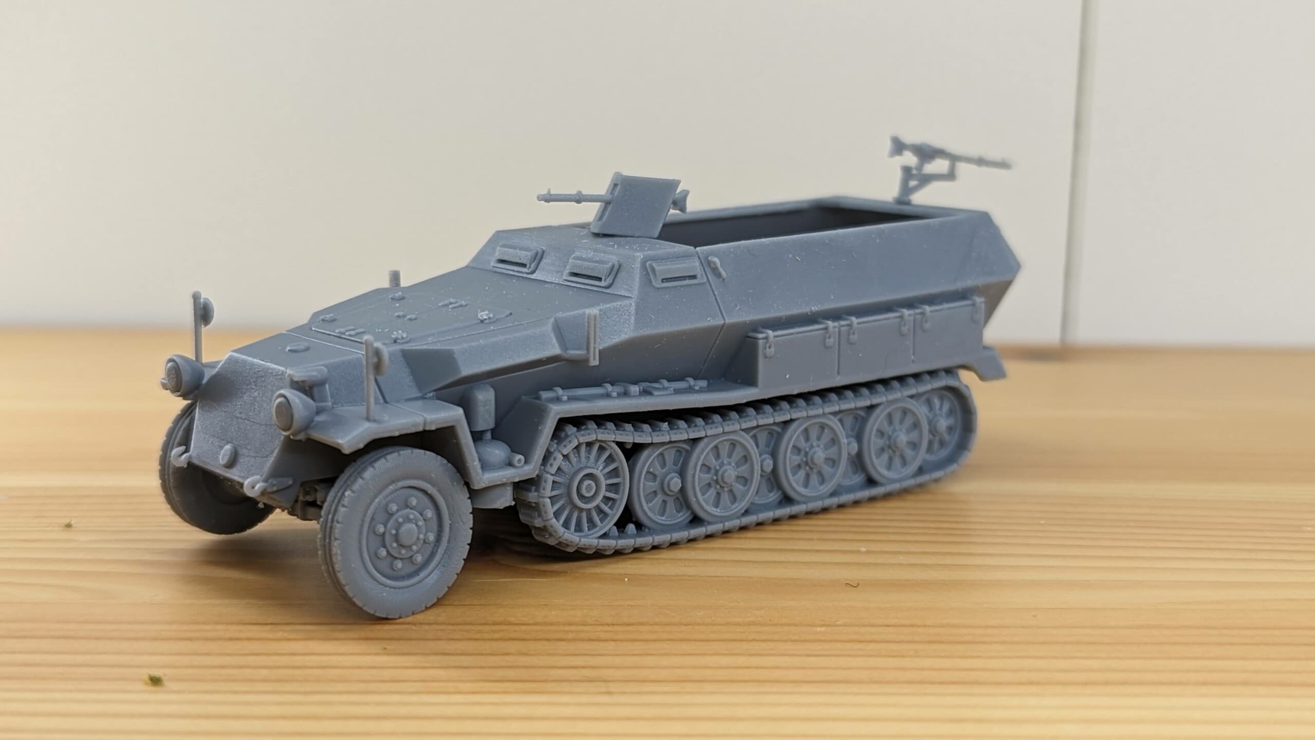 Half-track Sd.Kfz.251/1 Ausf.A + Crewmen (Germany, WW2) by Wargame3D ...