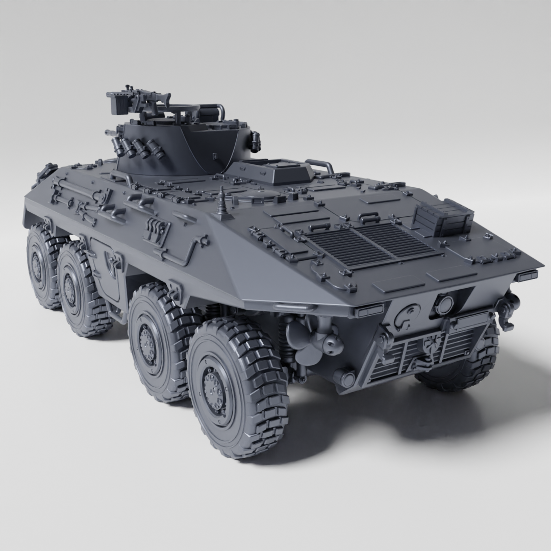 Spahpanzer Luchs (SpPz 2) (Germany, Cold war) (scale 1:56 and 1:100) by ...