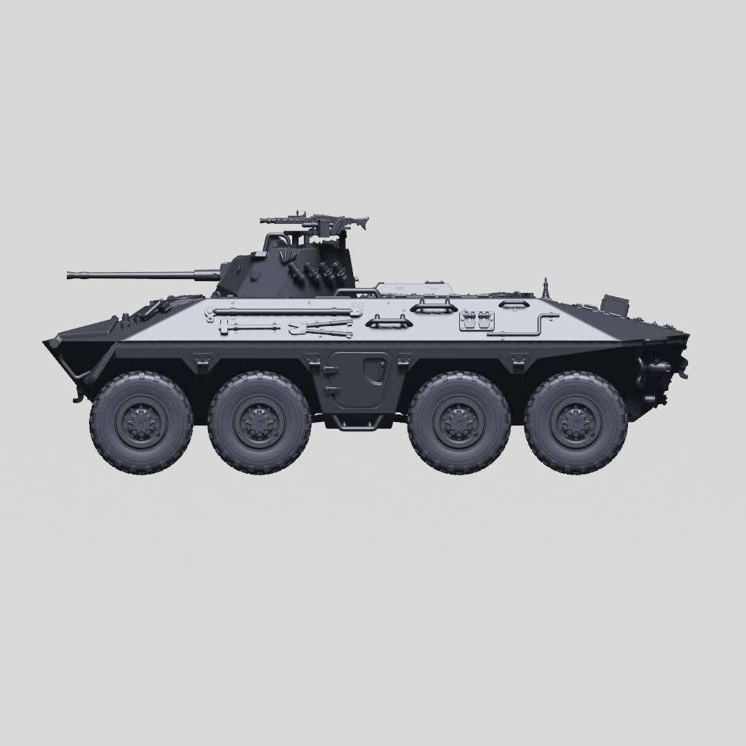 Spahpanzer Luchs (SpPz 2) (Germany, Cold war) (scale 1:56 and 1:100) by ...