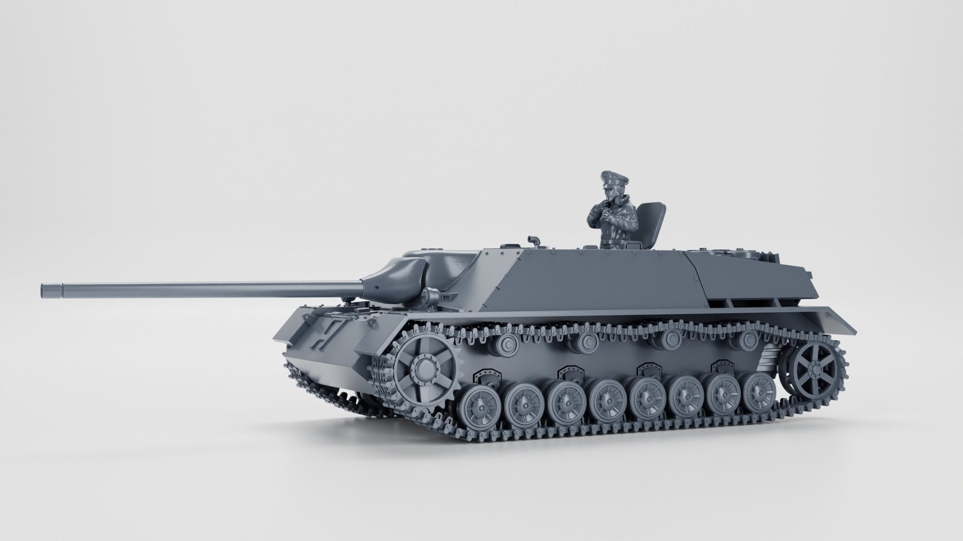 Jagdpanzer IV/70 (V) Lang (early+late version) + 3 Tankmen (Germany ...