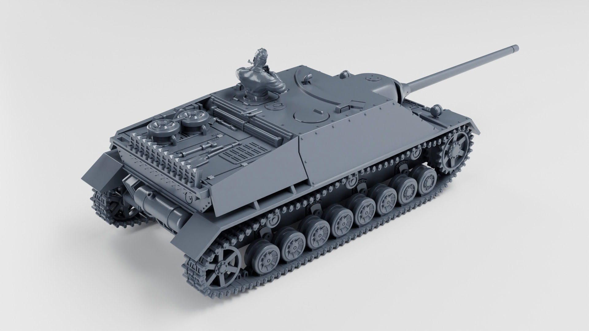 Jagdpanzer IV/70 (V) Lang (early+late version) + 3 Tankmen (Germany ...