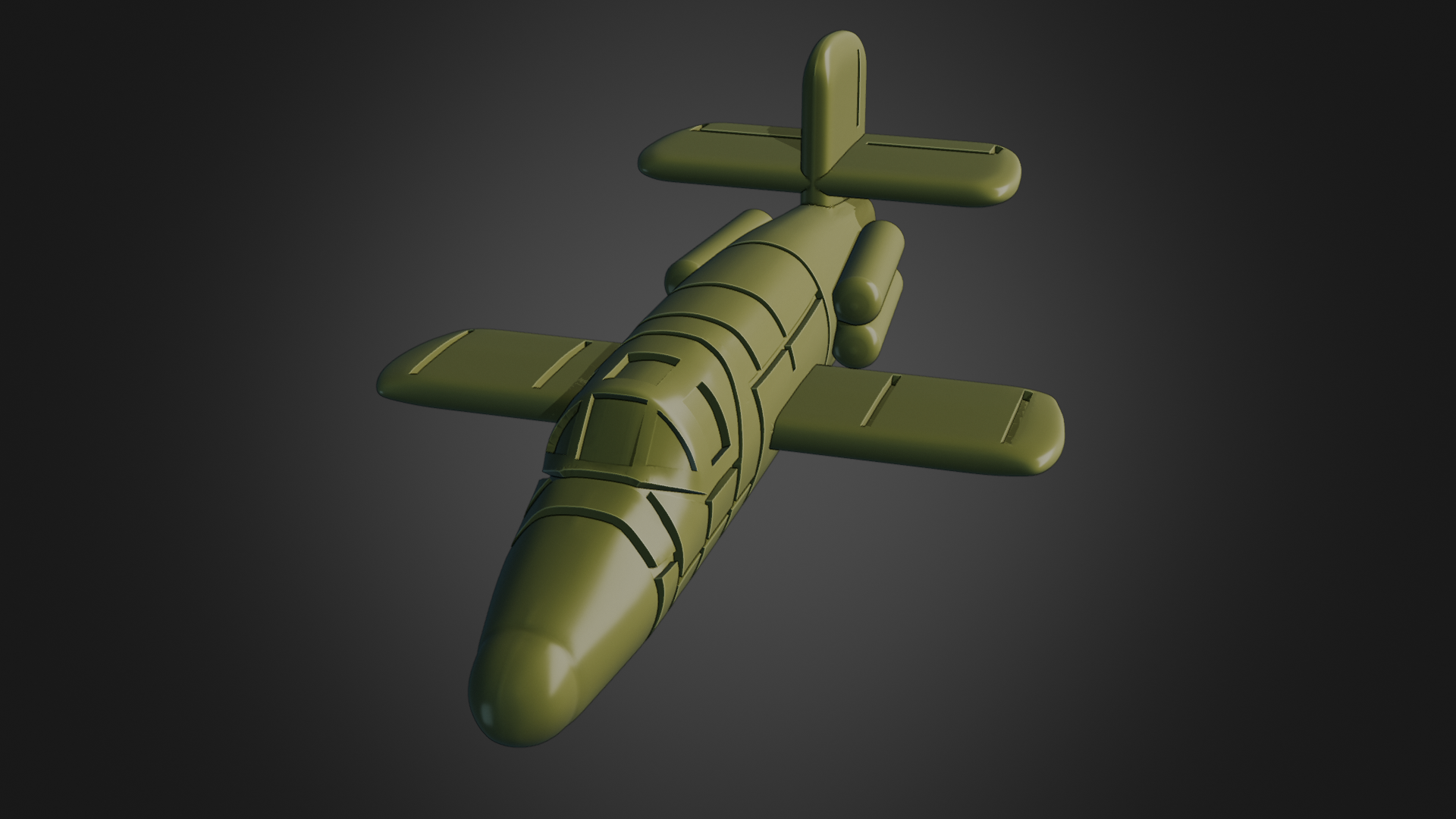 Bachem Ba349A Natter (Germany, WW2) by Wargame3D - Wargaming3D